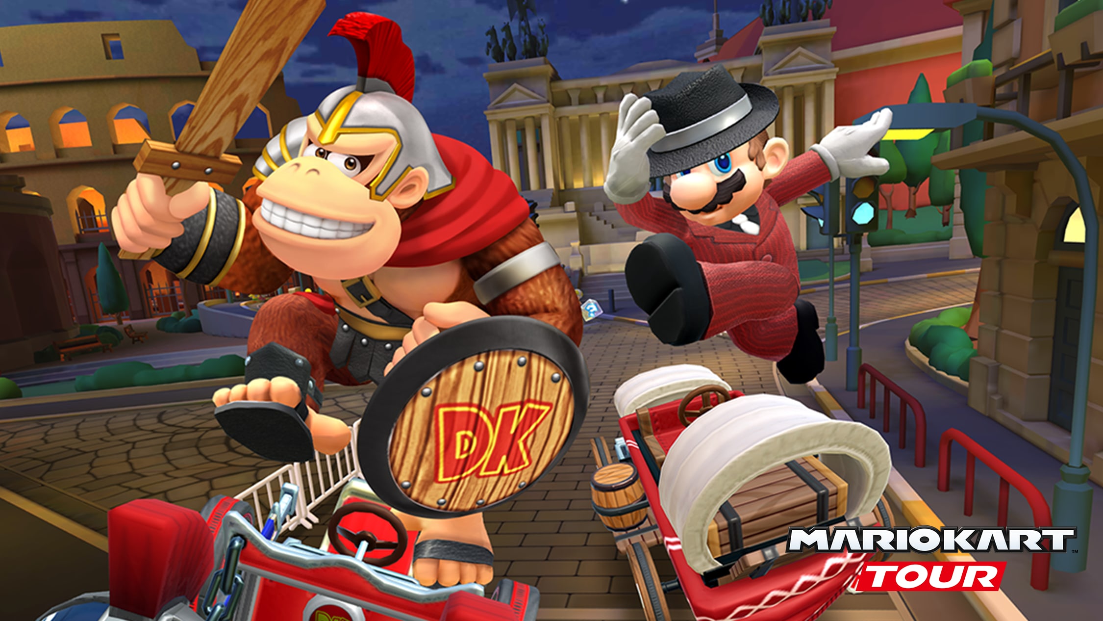The Night Tour begins in the Mario Kart Tour game