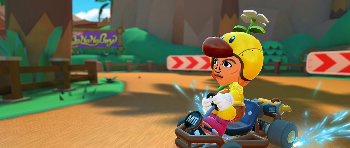 The Pipe Tour begins in the Mario Kart Tour game
