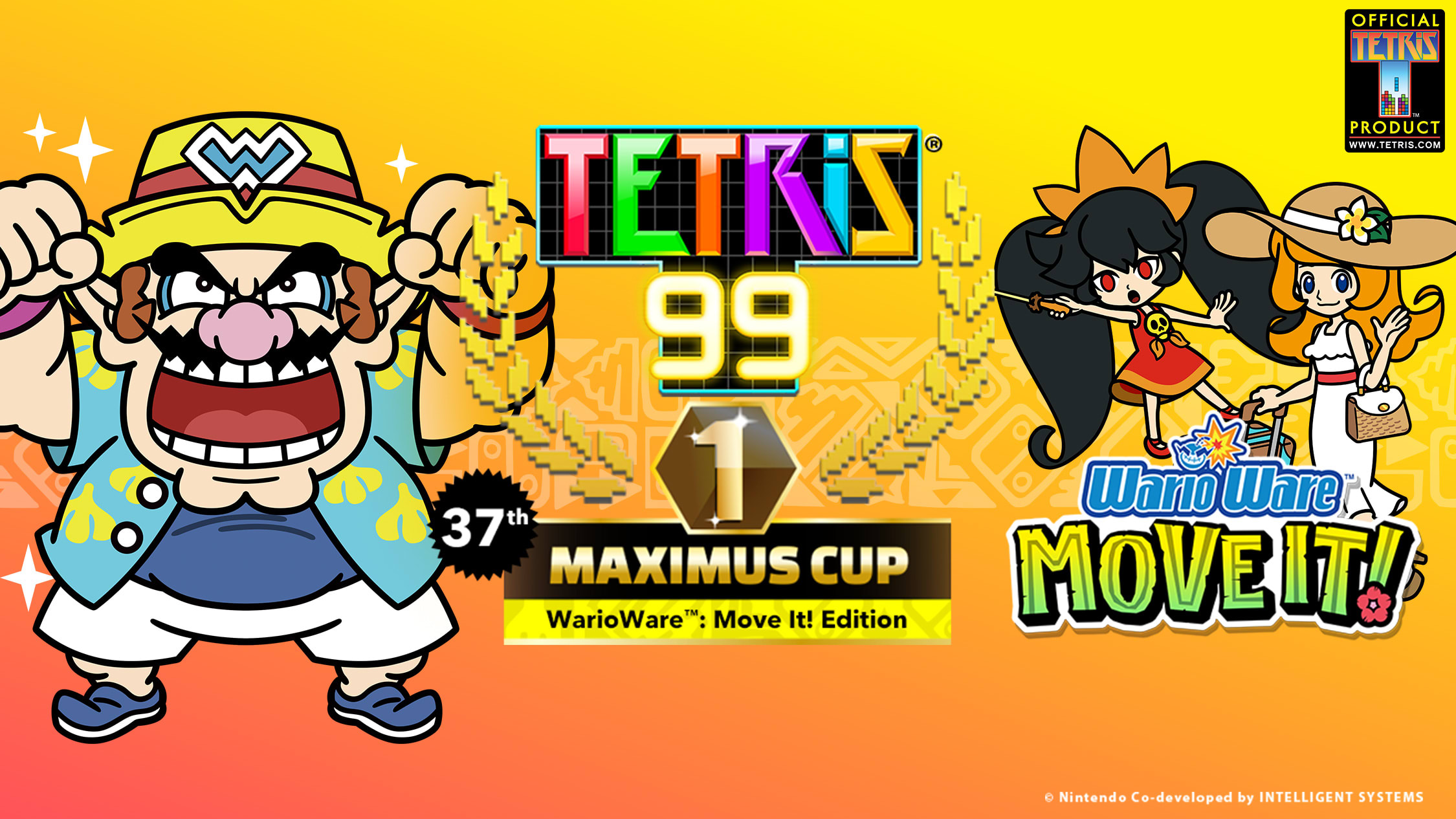 Tetris 99 kicks off the 37th MAXIMUS CUP online event