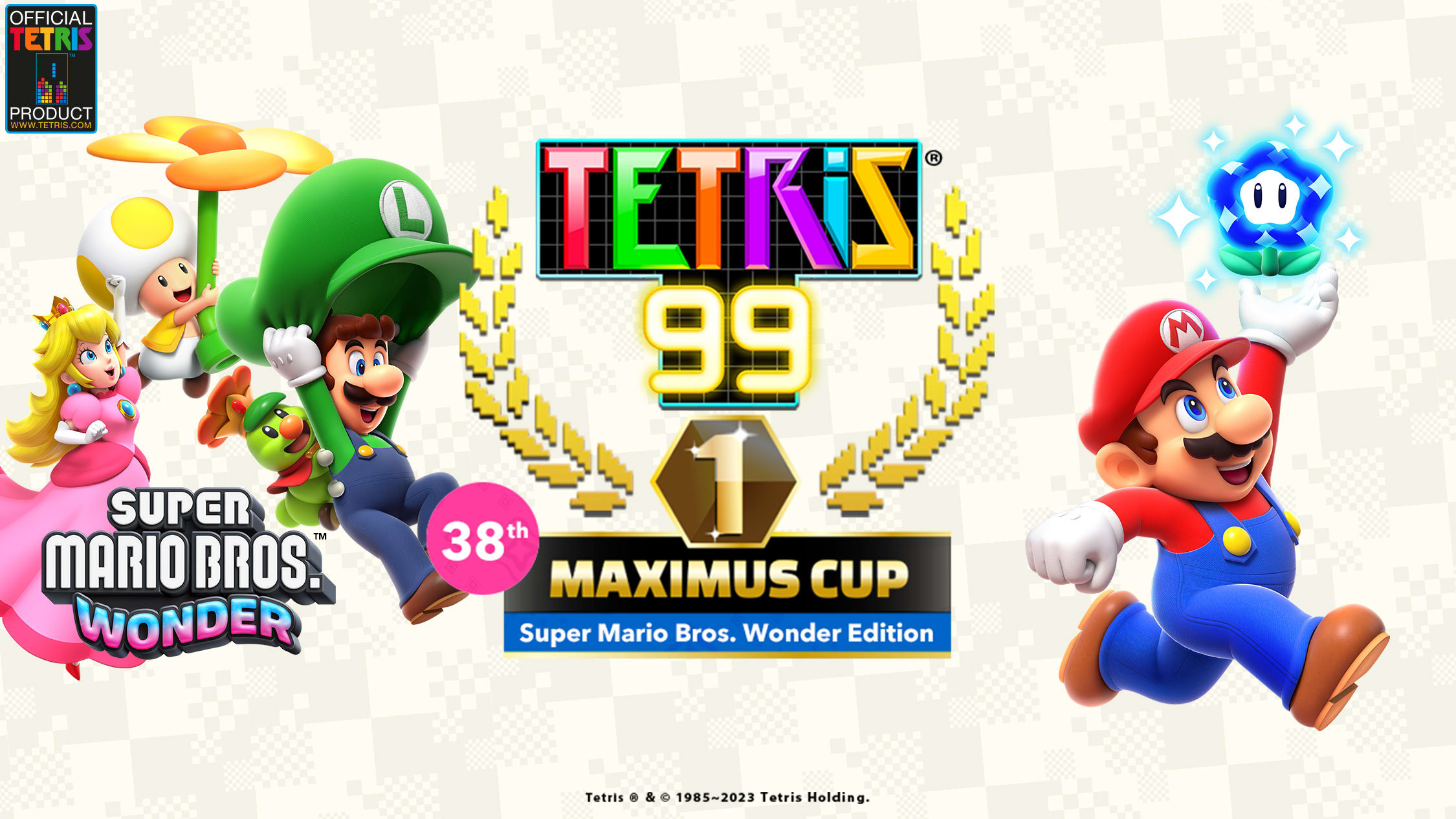 Tetris 99 kicks off the 38th MAXIMUS CUP online event