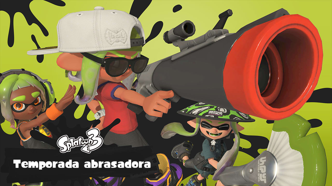 Splatoon 3: ¡La Temporada abrasadora ofrece nuevas armas, escenarios ...
