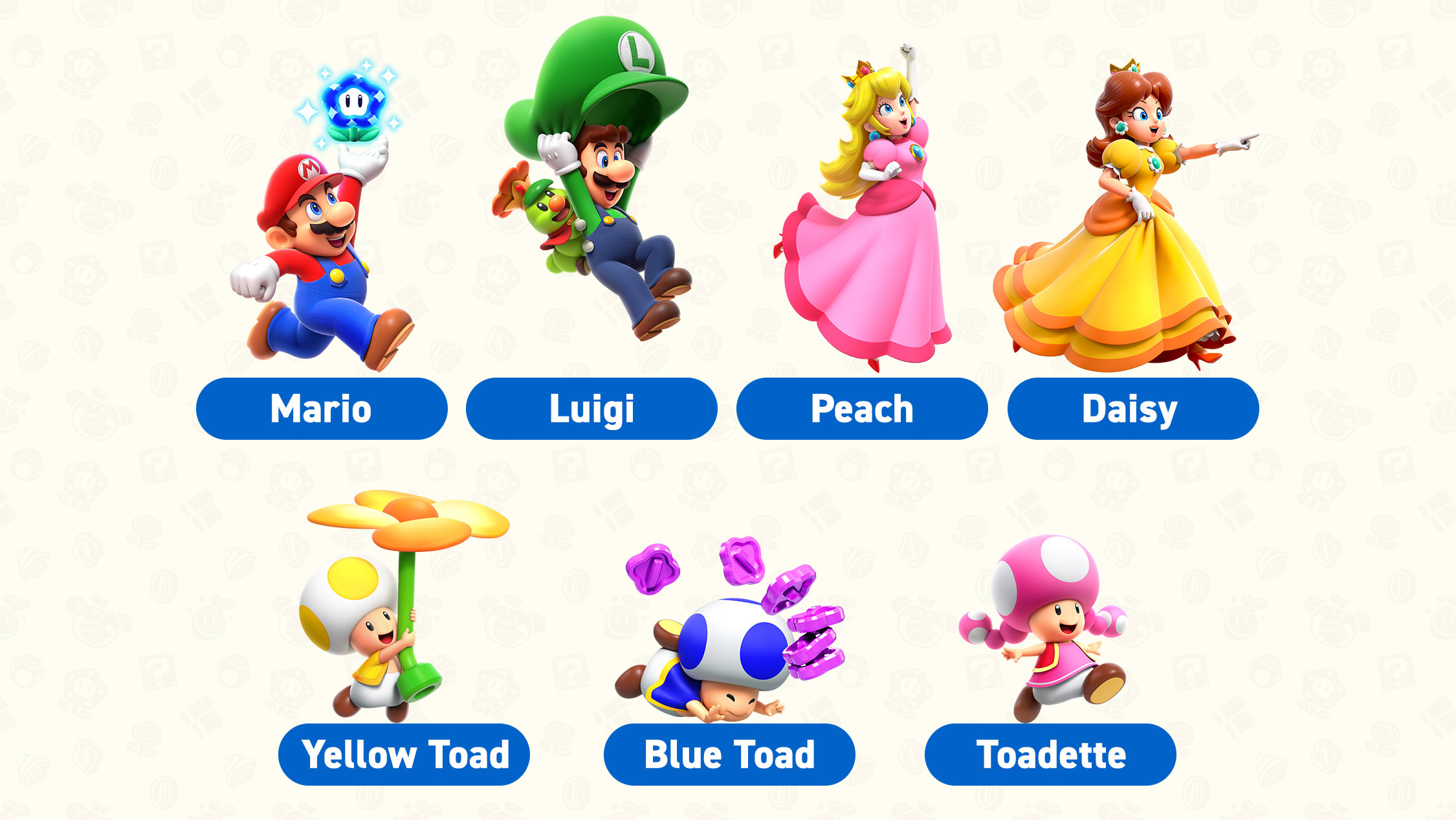Super Mario Bros. Wonder is out next week! Who will you play as? - News ...
