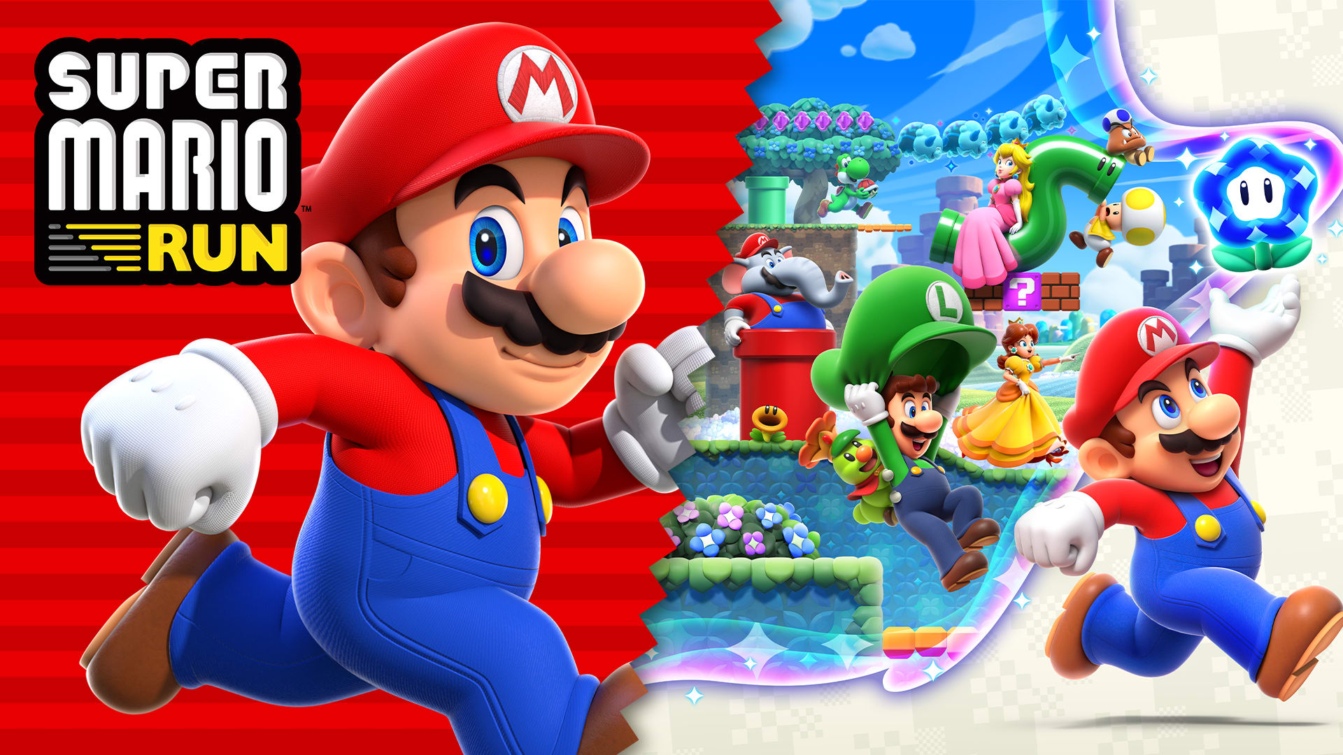 Wonder Flowers are blooming in the Super Mario™ Run game