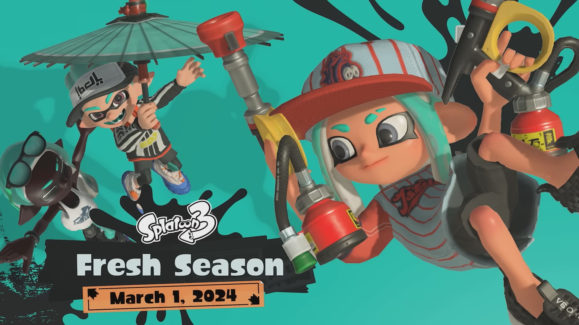 A new Splatoon 3 season begins on 3/1 - News - Nintendo Official Site