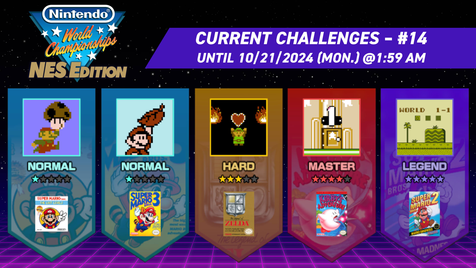 Competition begins in Nintendo World Championships™: NES Edition