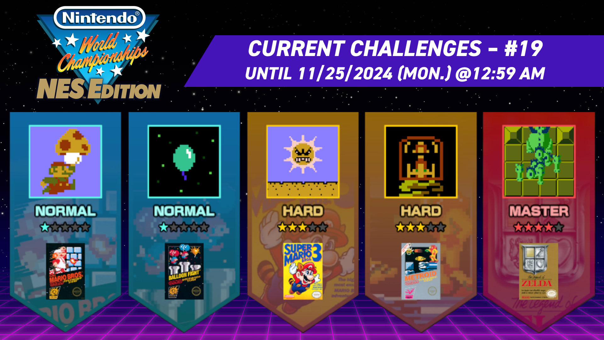 Competition begins in Nintendo World Championships™: NES Edition