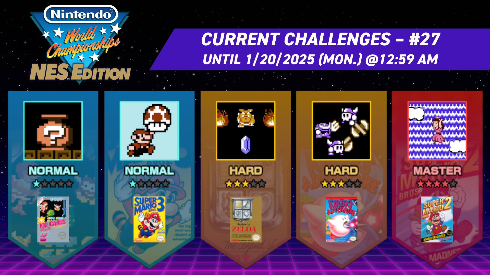 Competition begins in Nintendo World Championships™: NES Edition