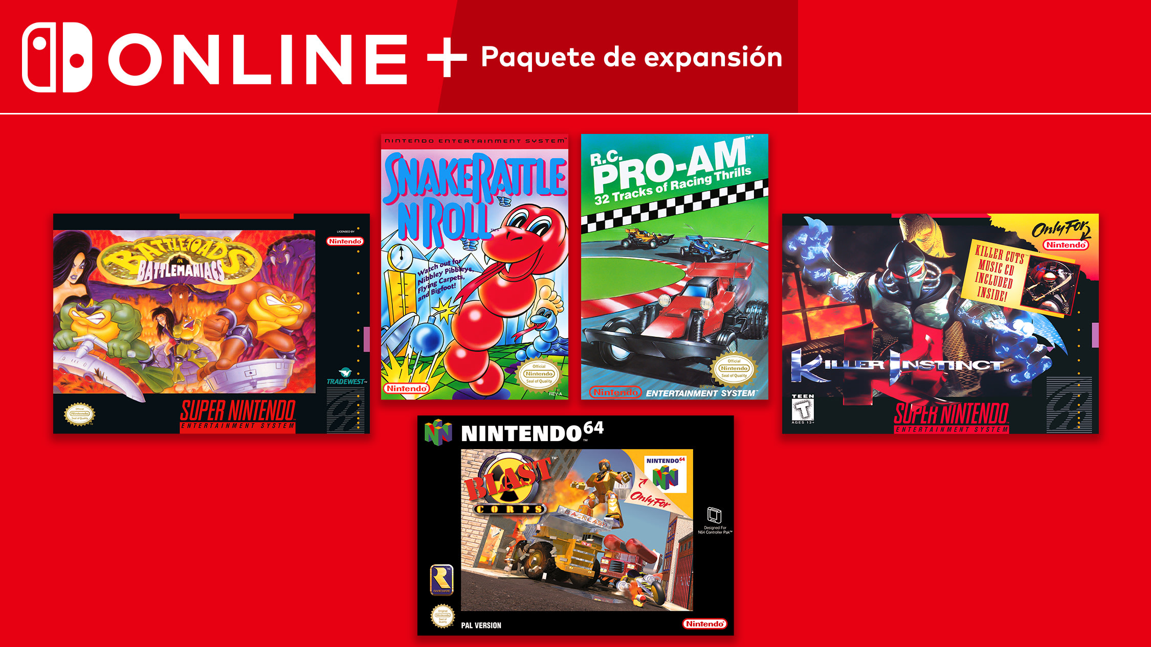 ¡Novedades de febrero! Mira los juegos que se agregaron a los catálogos de Nintendo 64, Super ...