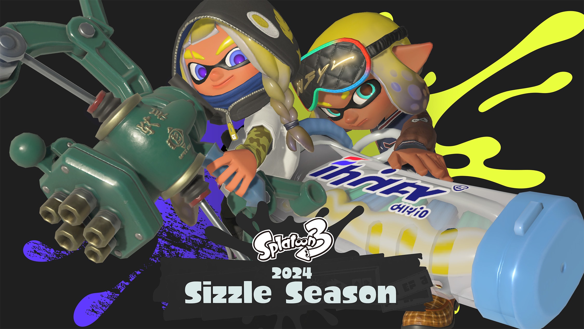 Free update for Sizzle Season 2024 available now in Splatoon 3