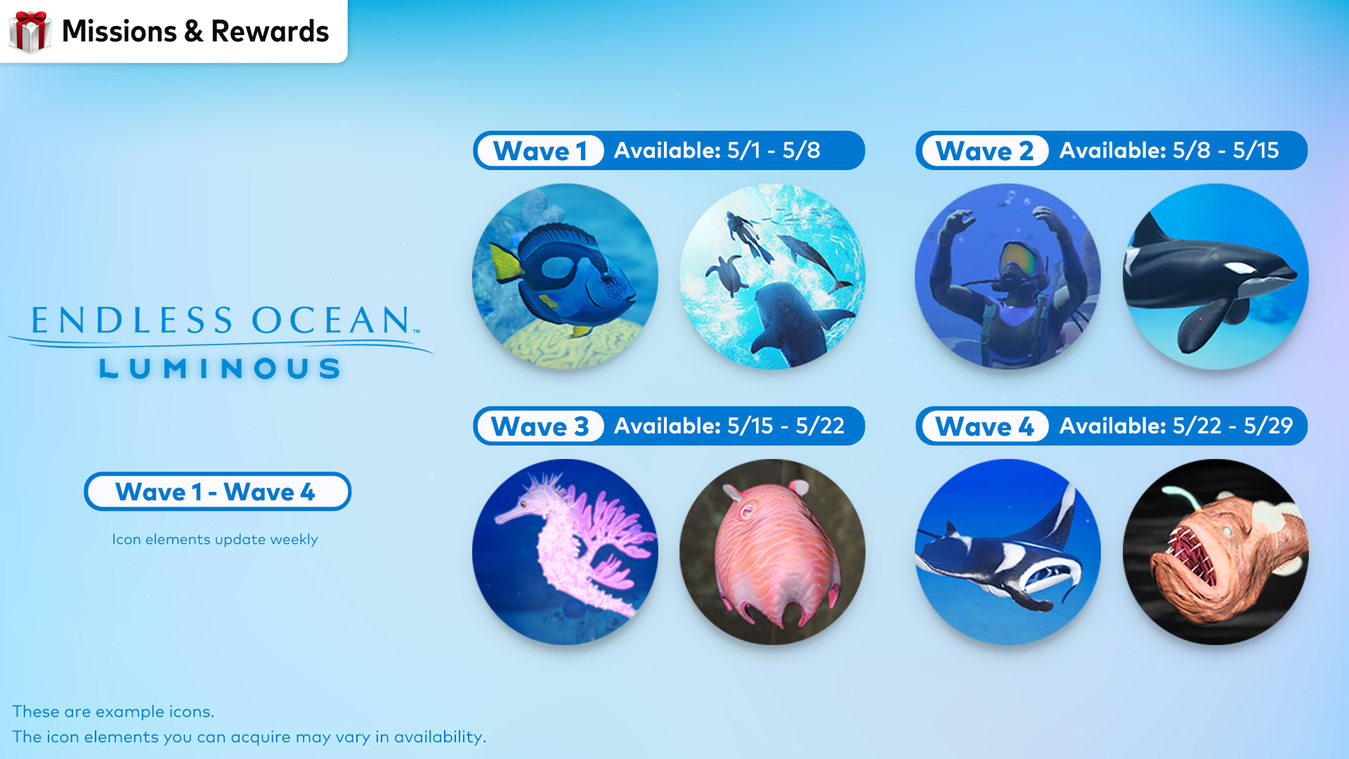 Redeem your Endless Ocean Luminous inspired user icon - News - Nintendo ...