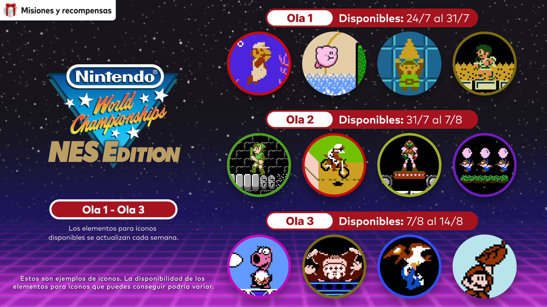 ¡Los elementos icónicos inspirados en el juego Nintendo World ...