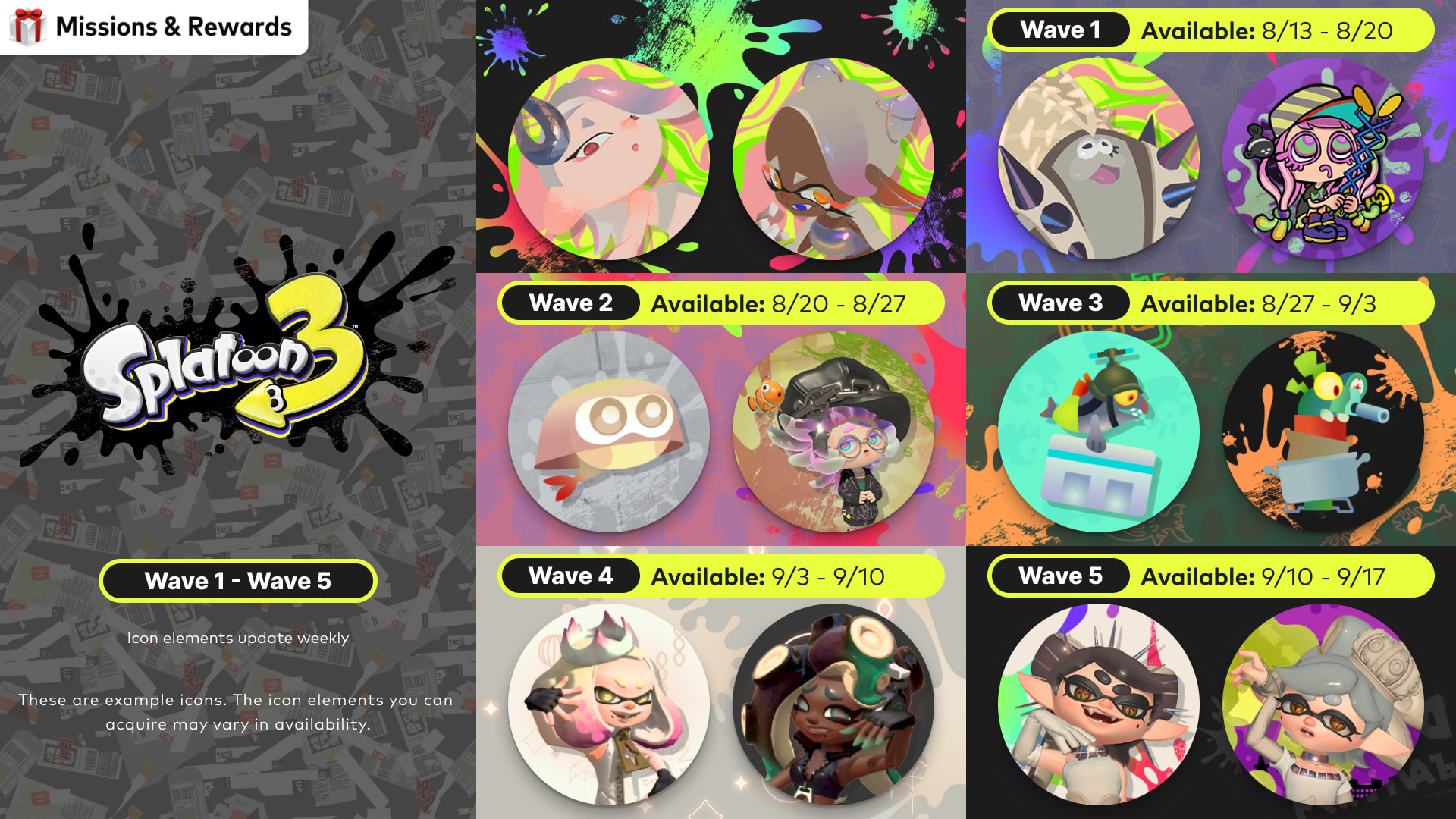 Redeem your Splatoon 3 inspired user icon - News - Nintendo Official Site