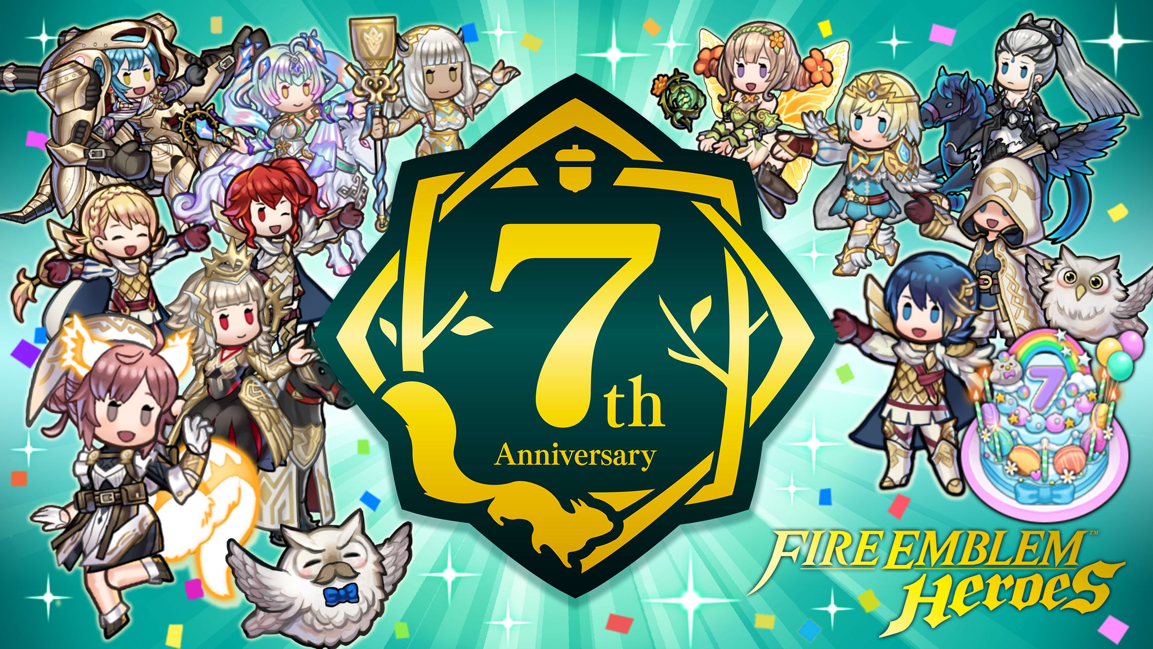 The Fire Emblem Heroes 7th Anniversary Celebration is on