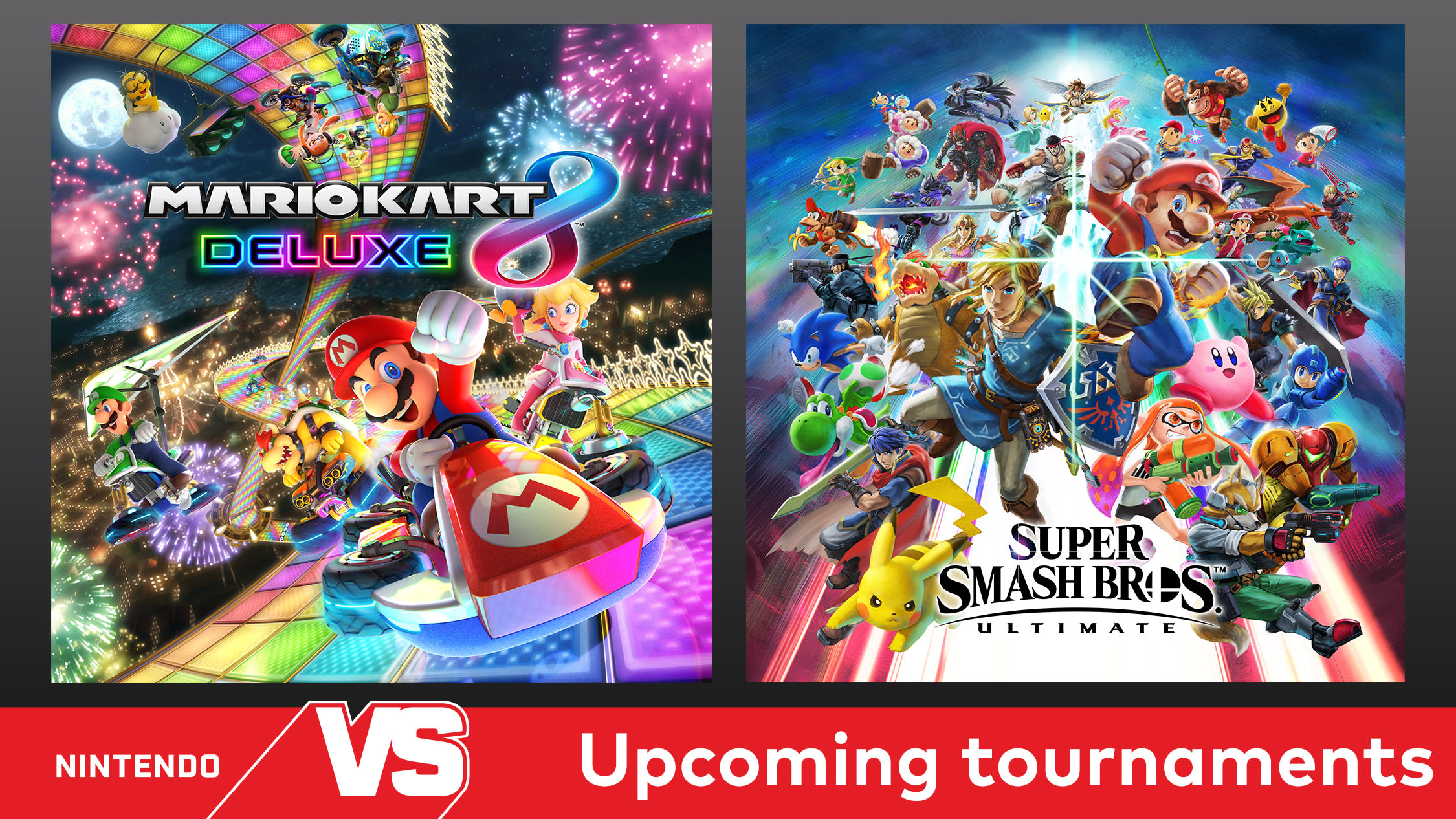 Upcoming NintendoVS tournaments