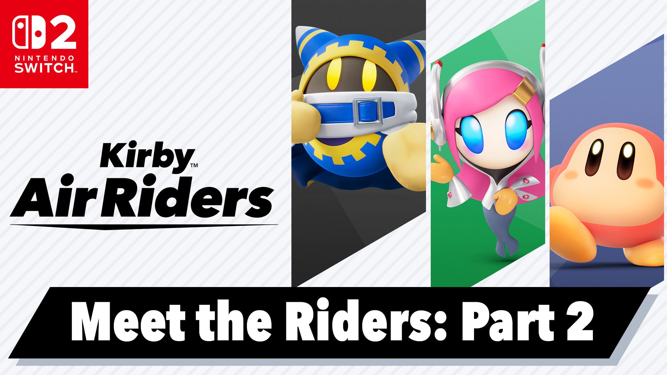 Meet the Riders in the Kirby Air Riders game- News - Nintendo Official Site