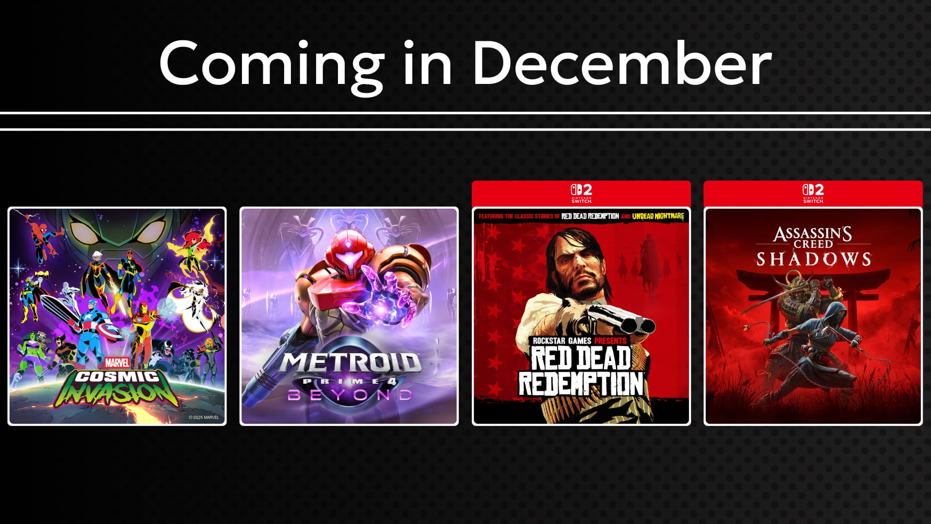 See what games are arriving this December - News - Nintendo Official Site