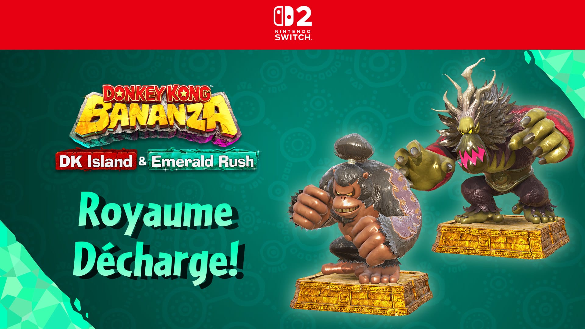 Donkey Kong™ Bananza: Île de DK et Course aux émeraudes pour Nintendo ...