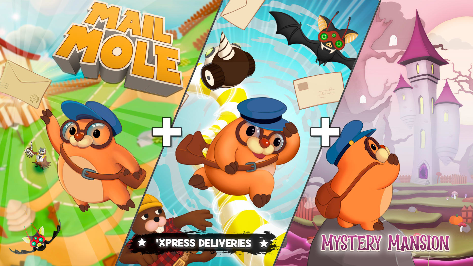 Mail Mole + Expansions - Bundle for Nintendo Switch - Nintendo Official ...