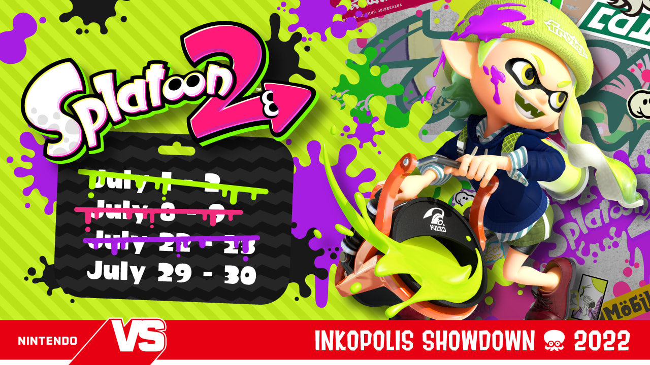 Splatoon 2 Inkopolis Showdown 2022 - News - Nintendo Official Site