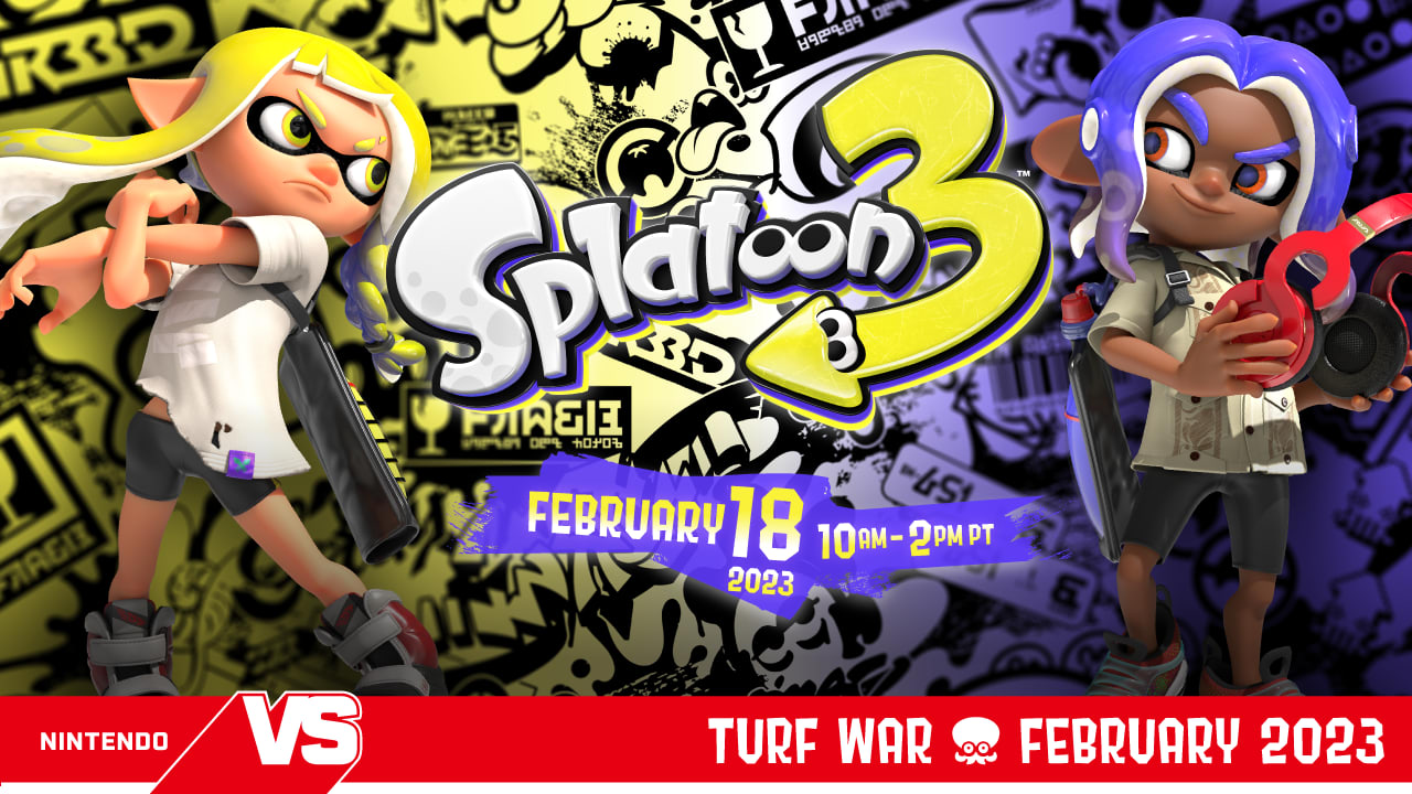 Splatoon 3 Turf War February 2023 - News - Nintendo Official Site
