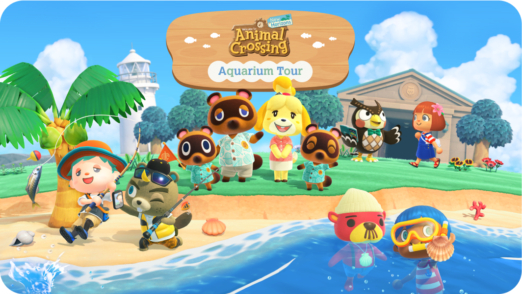 Nintendo Events - Animal Crossing: New Horizons Aquarium Tour 2026