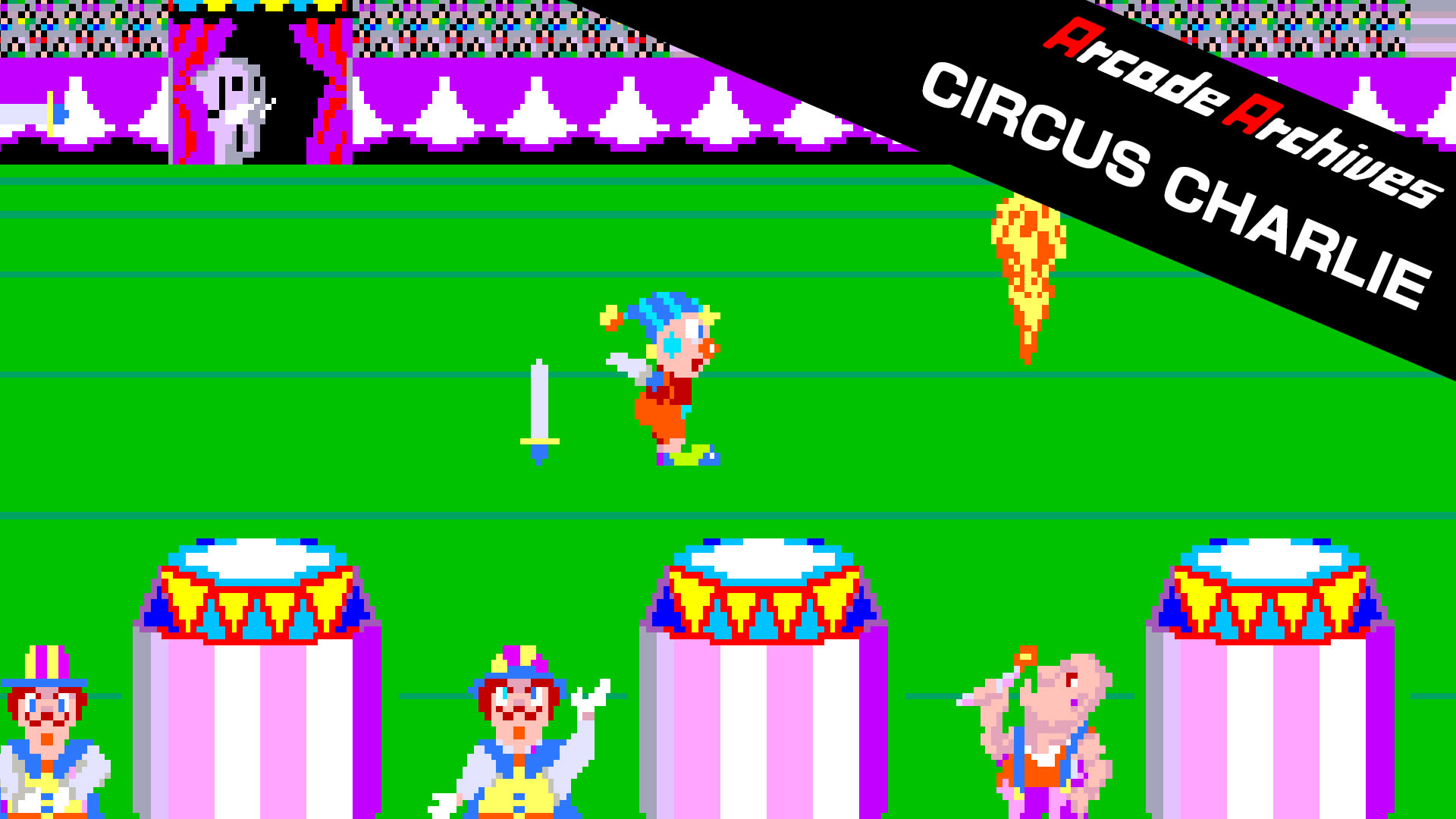Arcade Archives CIRCUS CHARLIE for Nintendo Switch - Nintendo Official Site