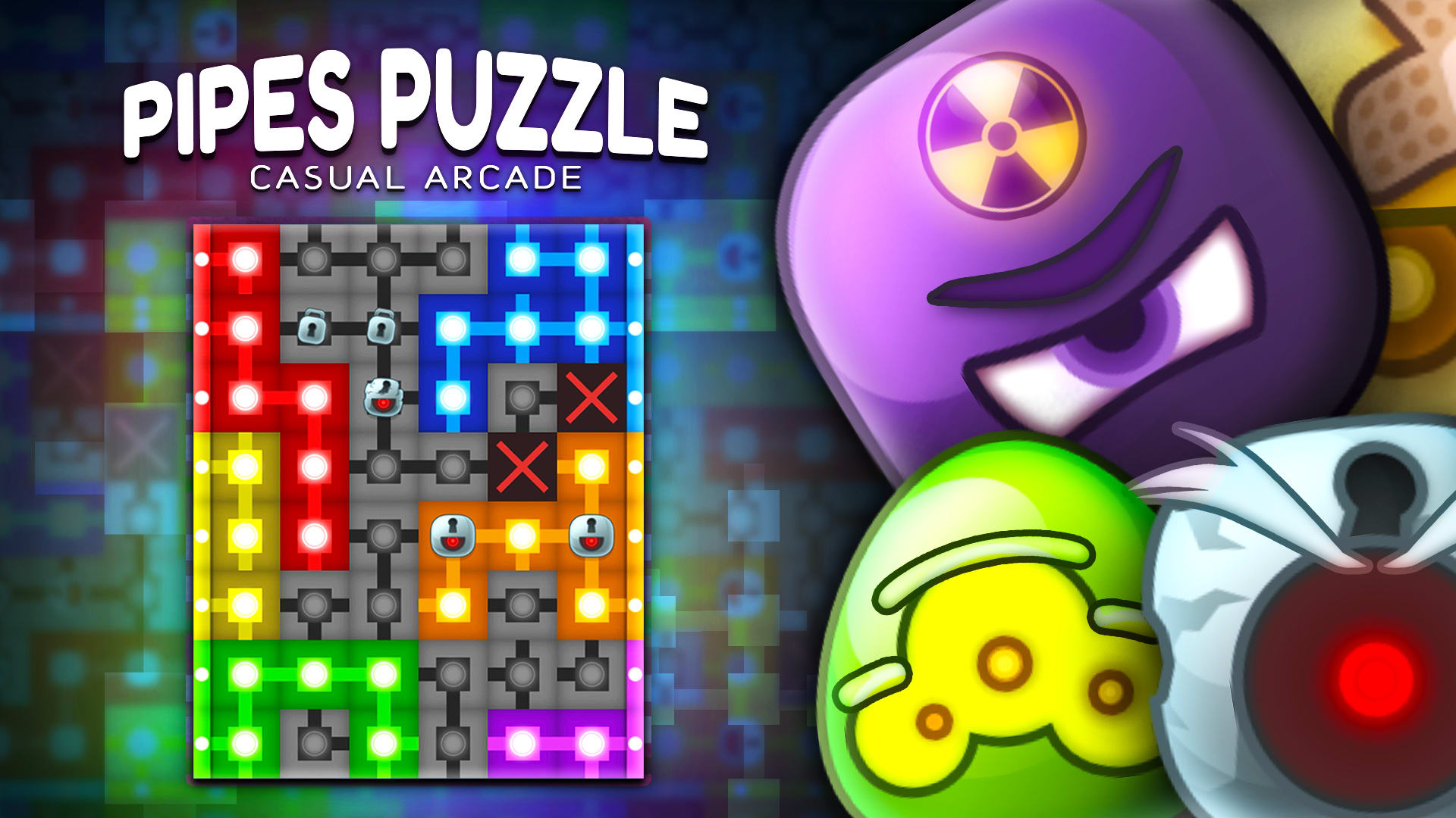 Pipes Puzzle Casual Arcade for Nintendo Switch - Nintendo Official Site