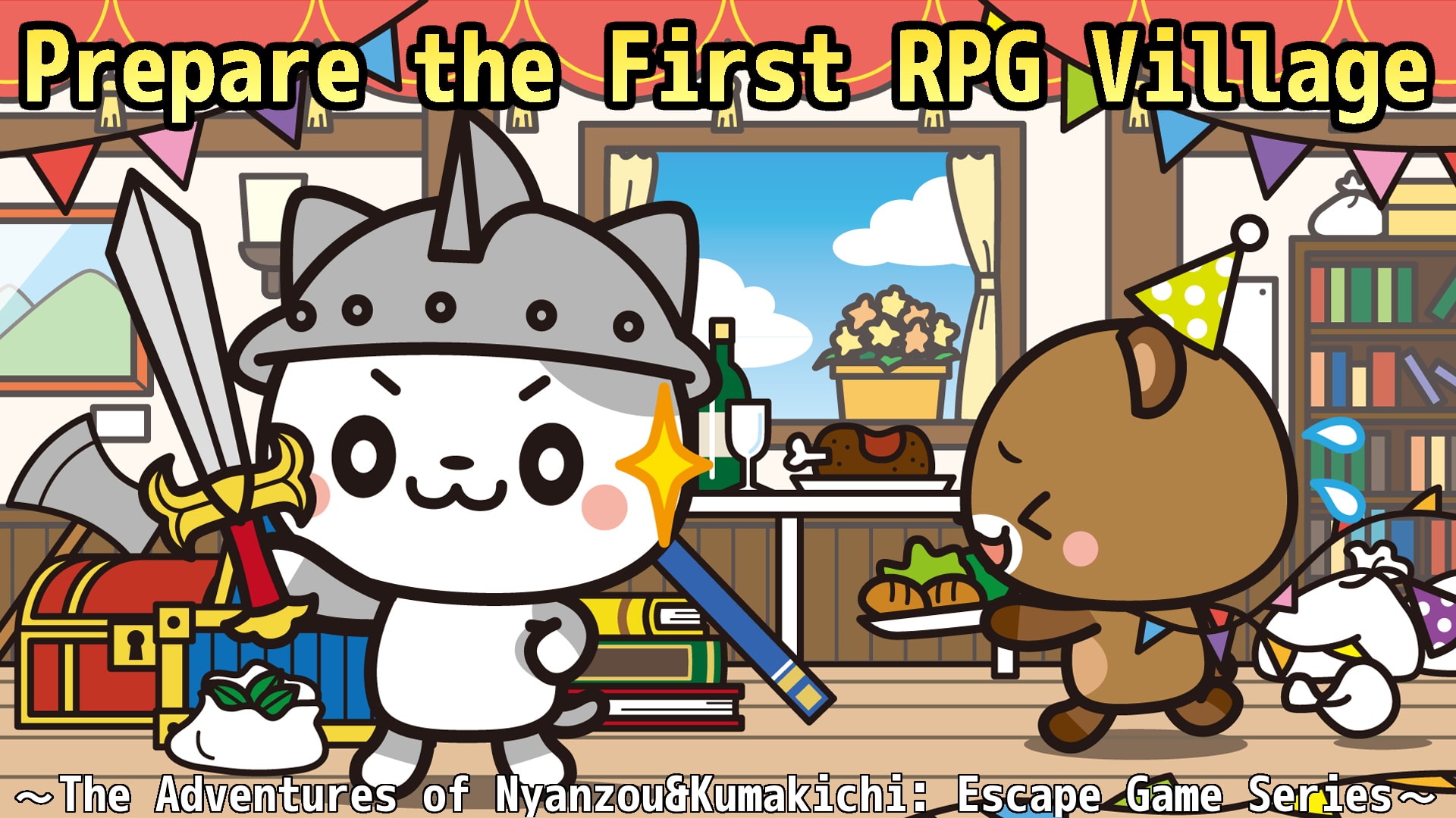Prepare the First RPG Village ～The Adventures of Nyanzou&Kumakichi ...