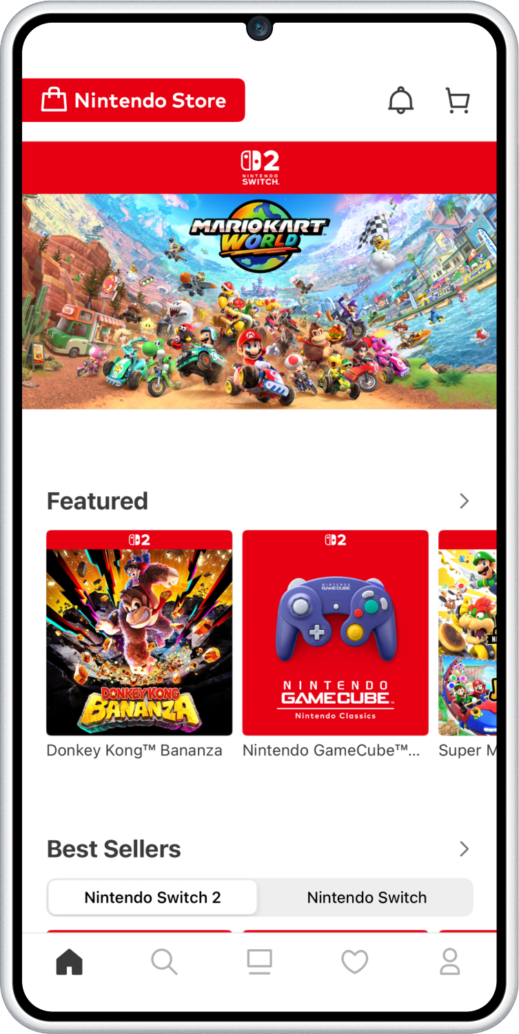 Nintendo Store App – Browse & Buy Games, Systems & Merch