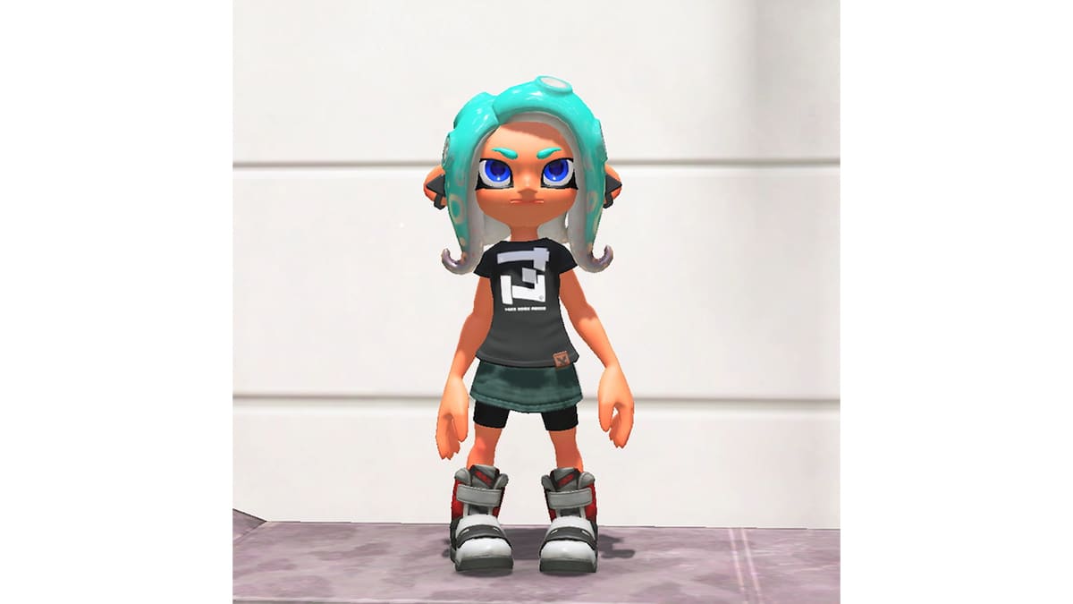 Splatoon 3 - Tri-Octo Tee with Button - L - Nintendo Official Site Splatoon 3 - Tri-Octo Tee with Button - L - Nintendo Official Site