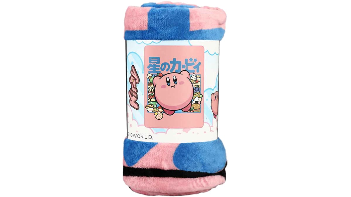 Kirby Fleece Throw - Nintendo Official Site