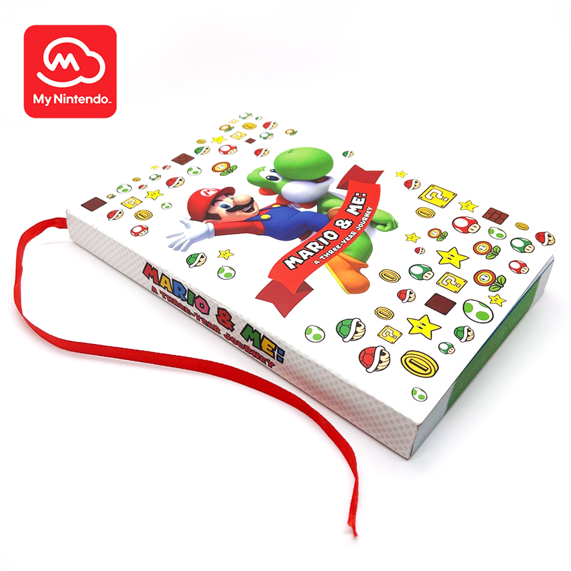 Mario & Me: A Three-Year Journey Journal Book - Merchandise - Nintendo ...