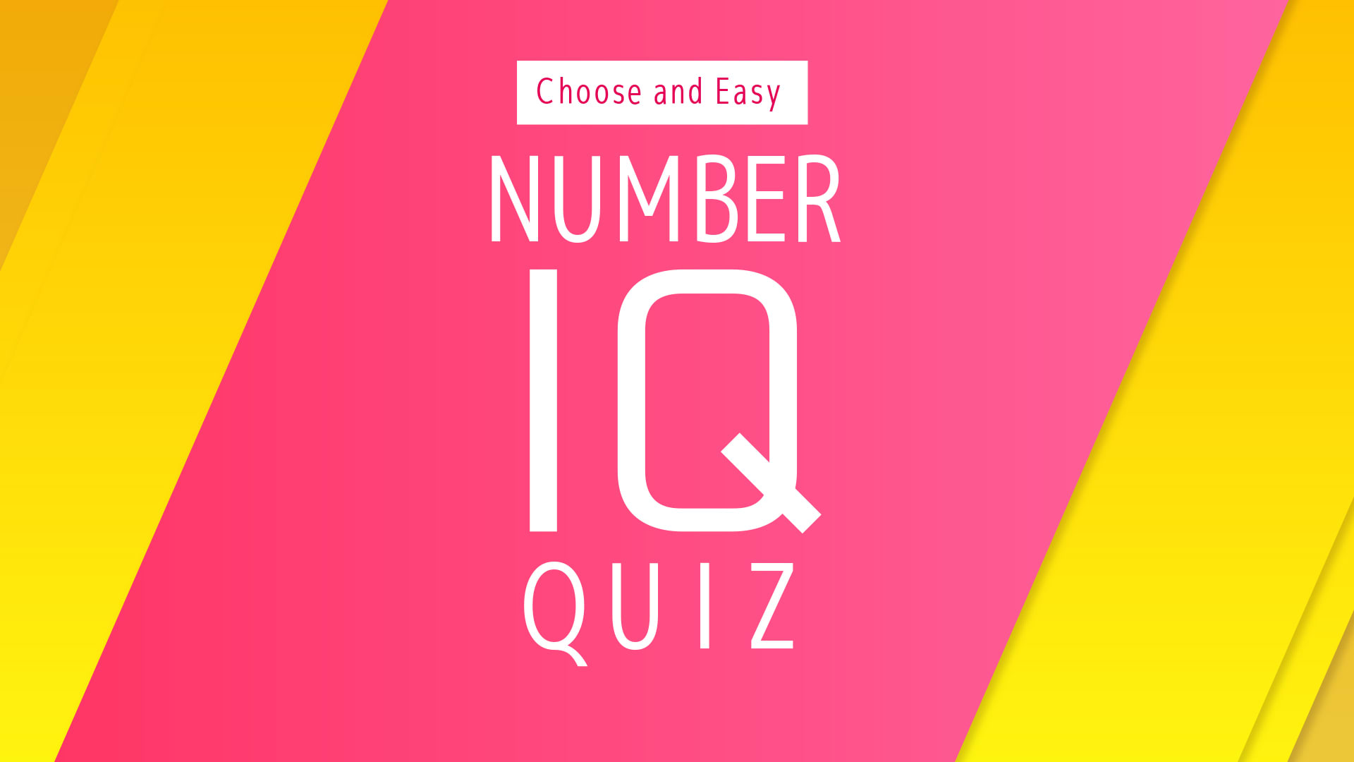 Choose and Easy NUMBER IQ QUIZ for Nintendo Switch - Nintendo Official Site