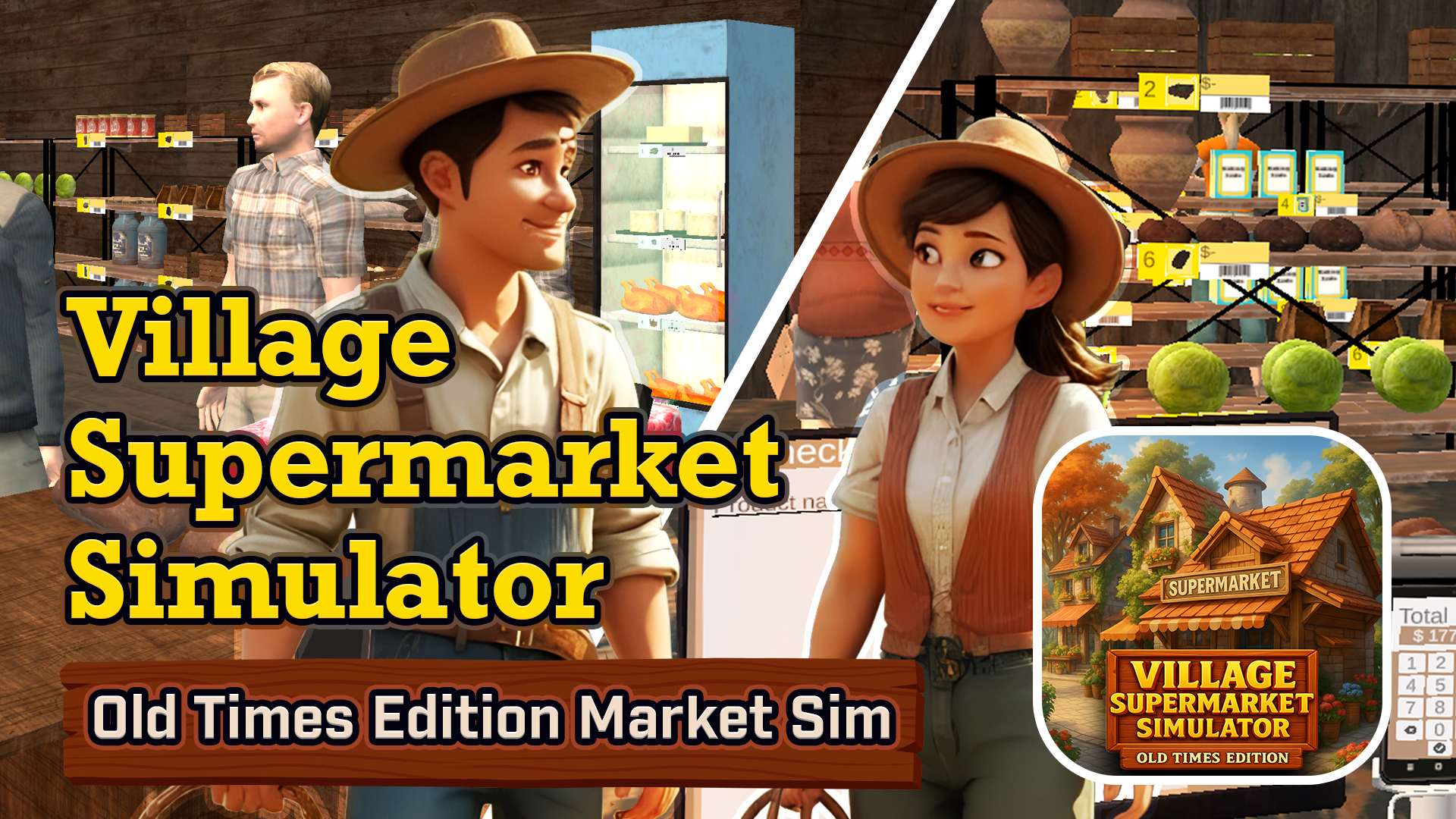 Village Supermarket Simulator - Old Times Edition Market Sim for ...