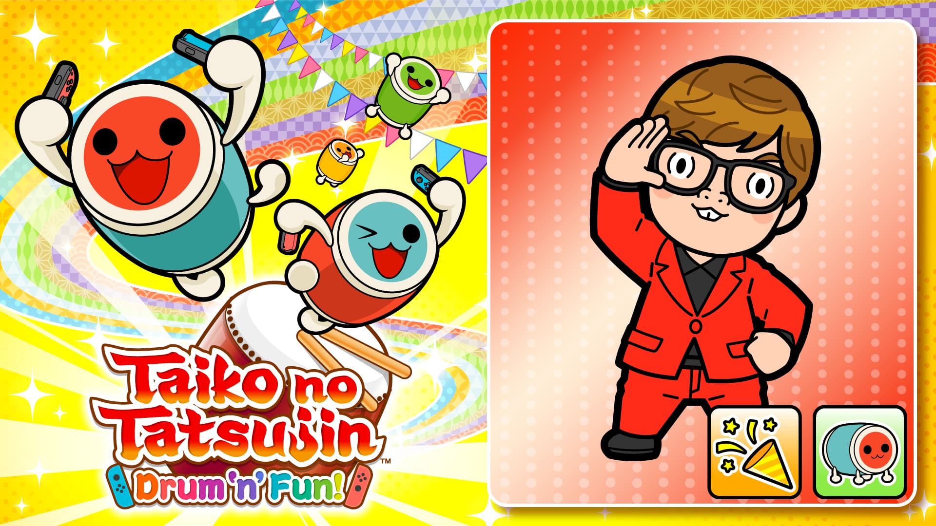 Taiko no Tatsujin: Drum 'n' Fun! HIKAKIN Pack for Nintendo Switch - Nintendo Official Site for ...