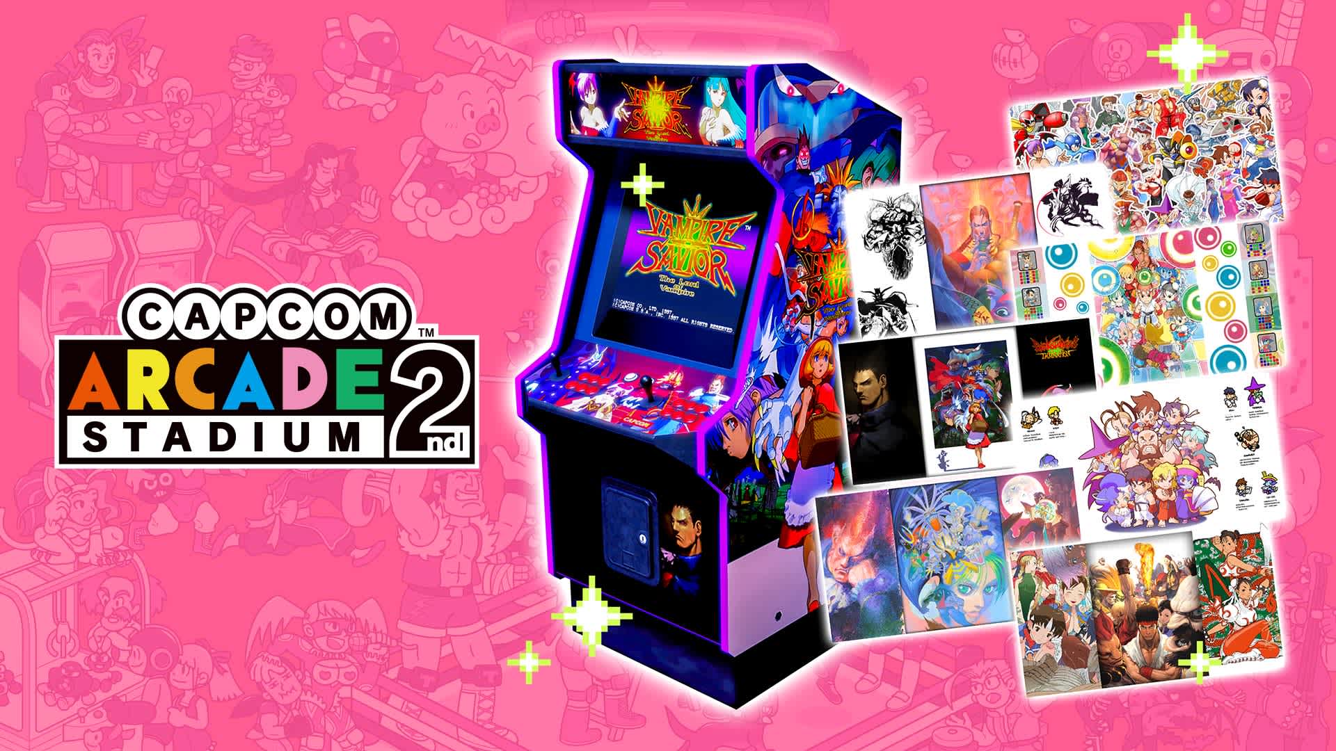 Capcom Arcade 2nd Stadium: Special Display Frames Set for Nintendo ...