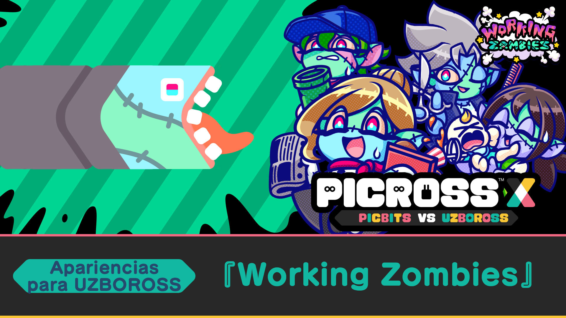 【UZBOROSS Skin】『Working Zombies』 para Nintendo Switch - Sitio Oficial ...
