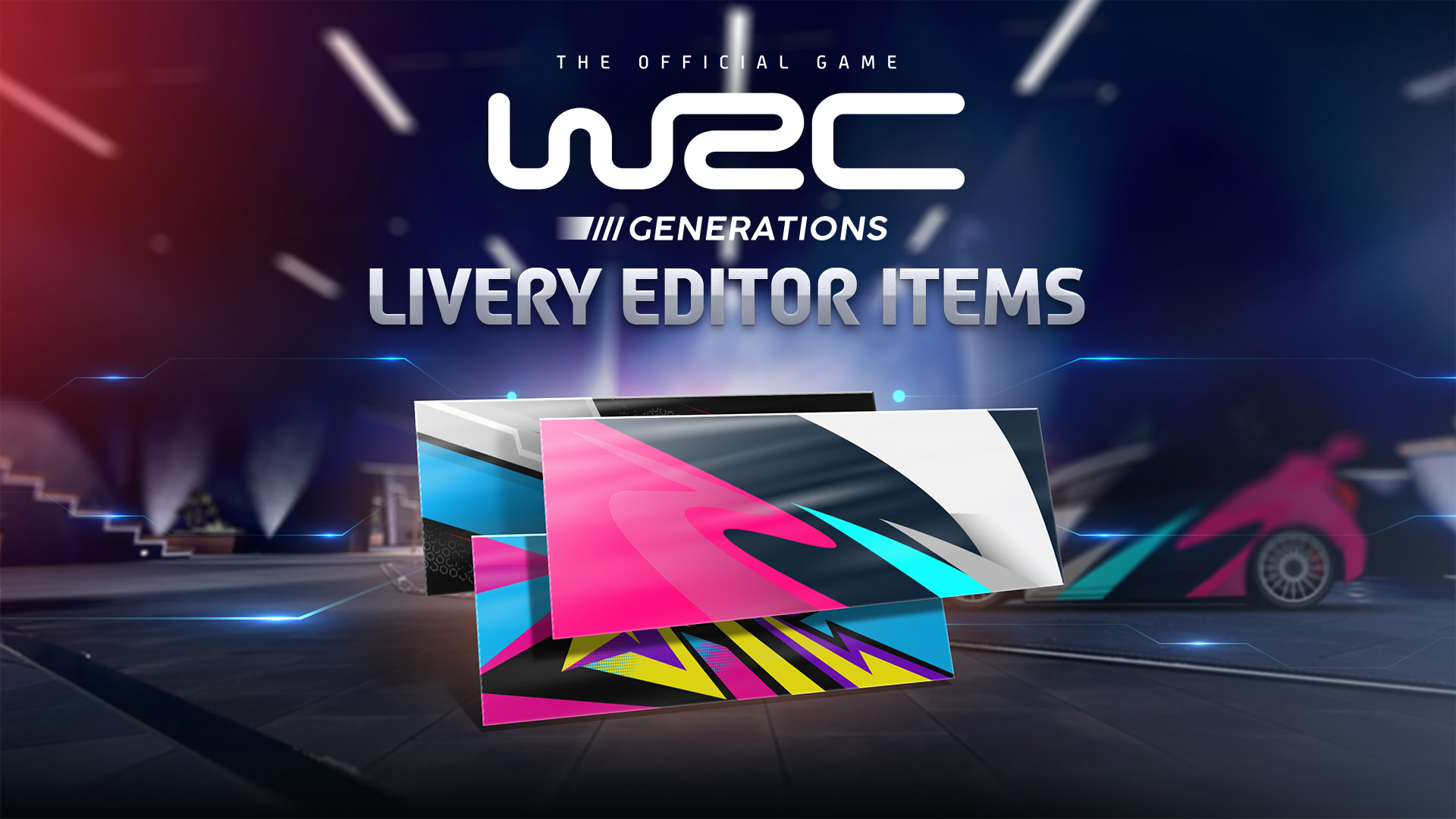 WRC Generations - Livery editor extra items for Nintendo Switch ...