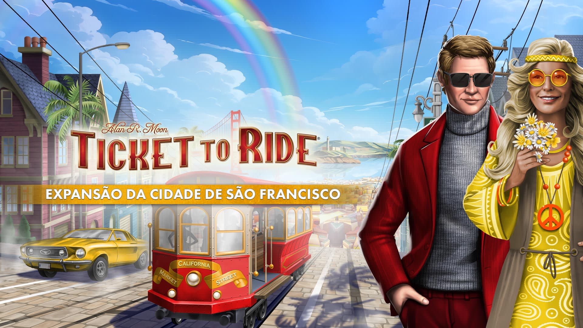 Ticket to Ride®: Expansão Cidade de São Francisco para Nintendo Switch ...