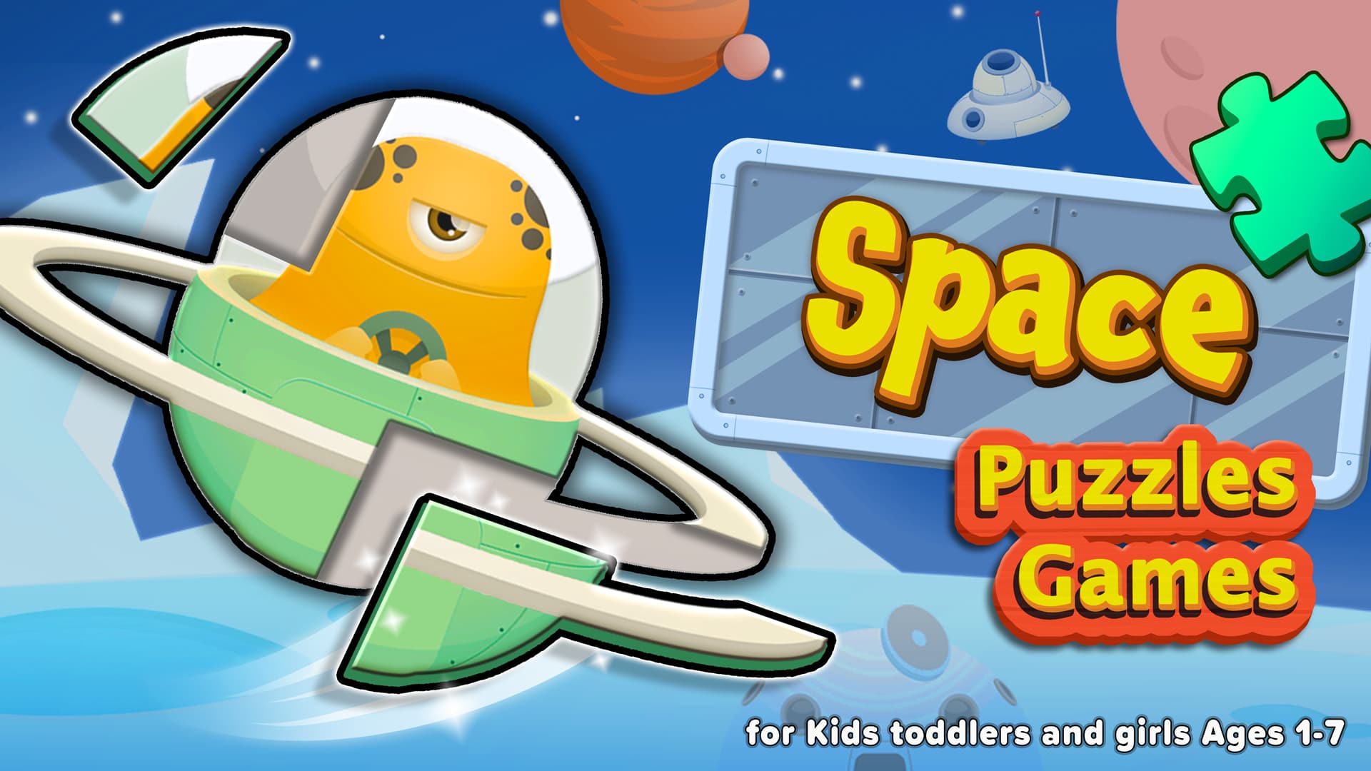 Space Puzzles Games for Kids toddlers and girls Ages 1-7 for Nintendo Switch - Nintendo Official ...