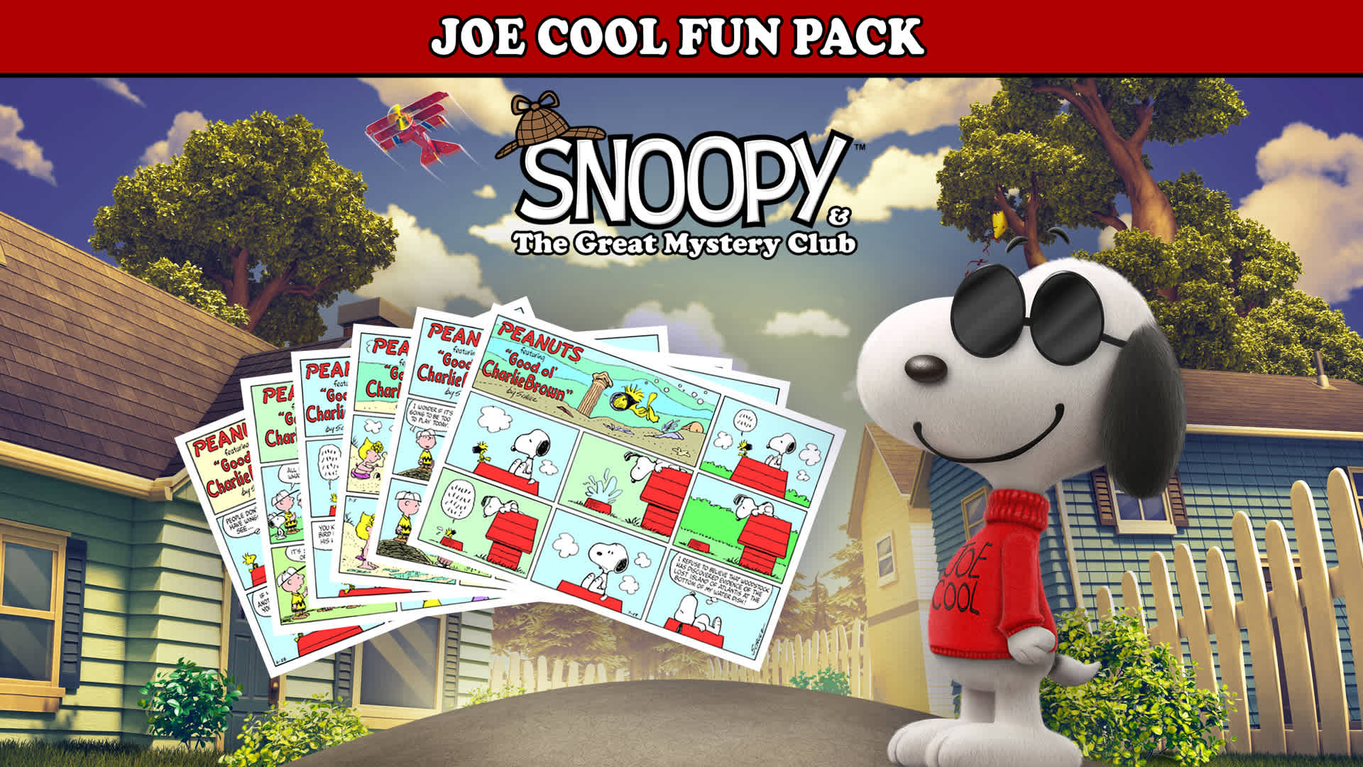 Snoopy & The Great Mystery Club - Joe Cool Fun Pack for Nintendo Switch ...