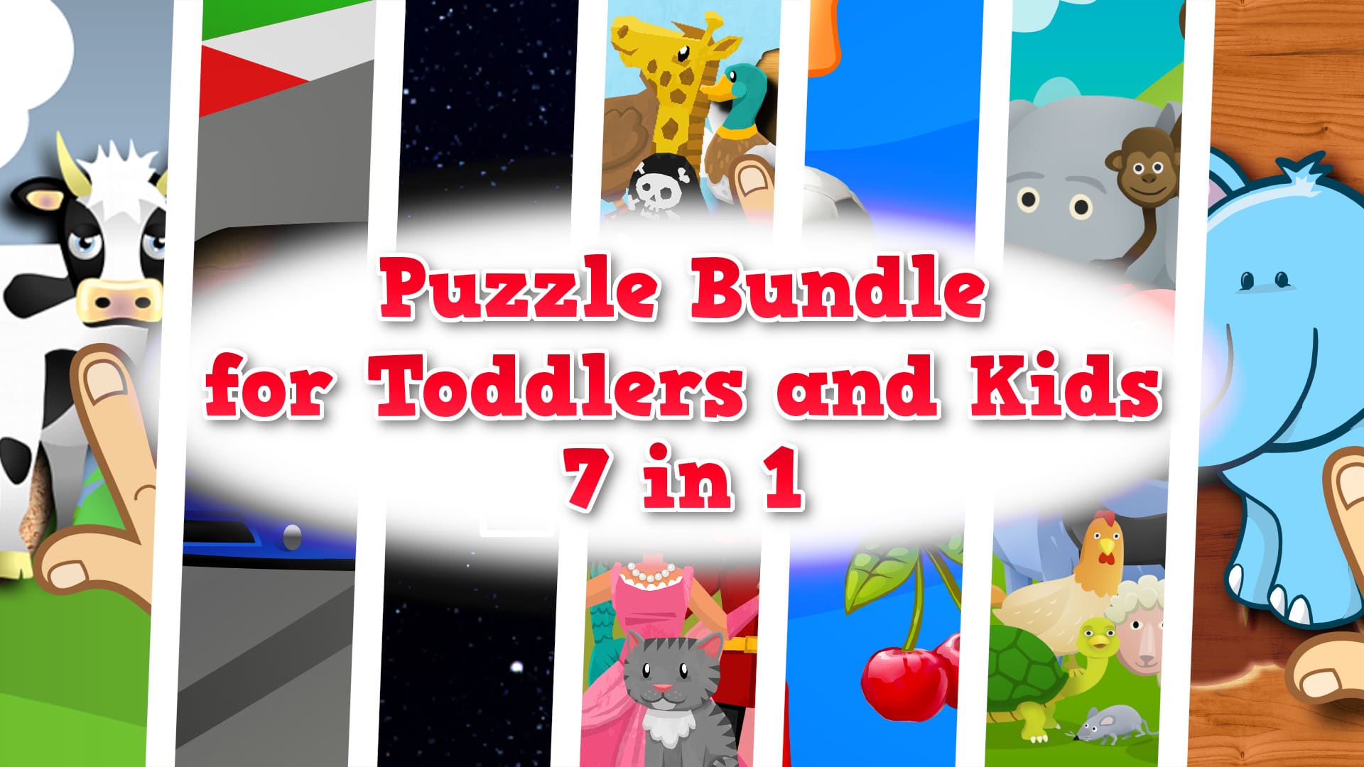 Puzzle Bundle for Toddlers and Kids - 7 in 1 for Nintendo Switch ...