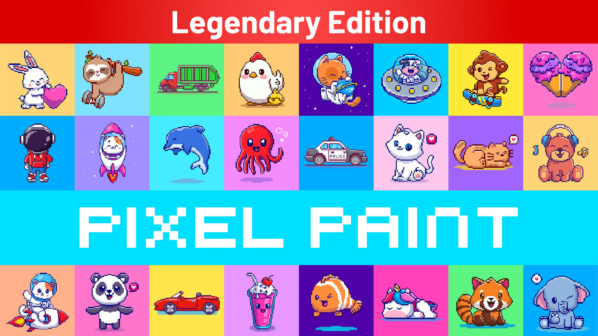 Pixel Paint Legendary Edition for Nintendo Switch - Nintendo Official ...