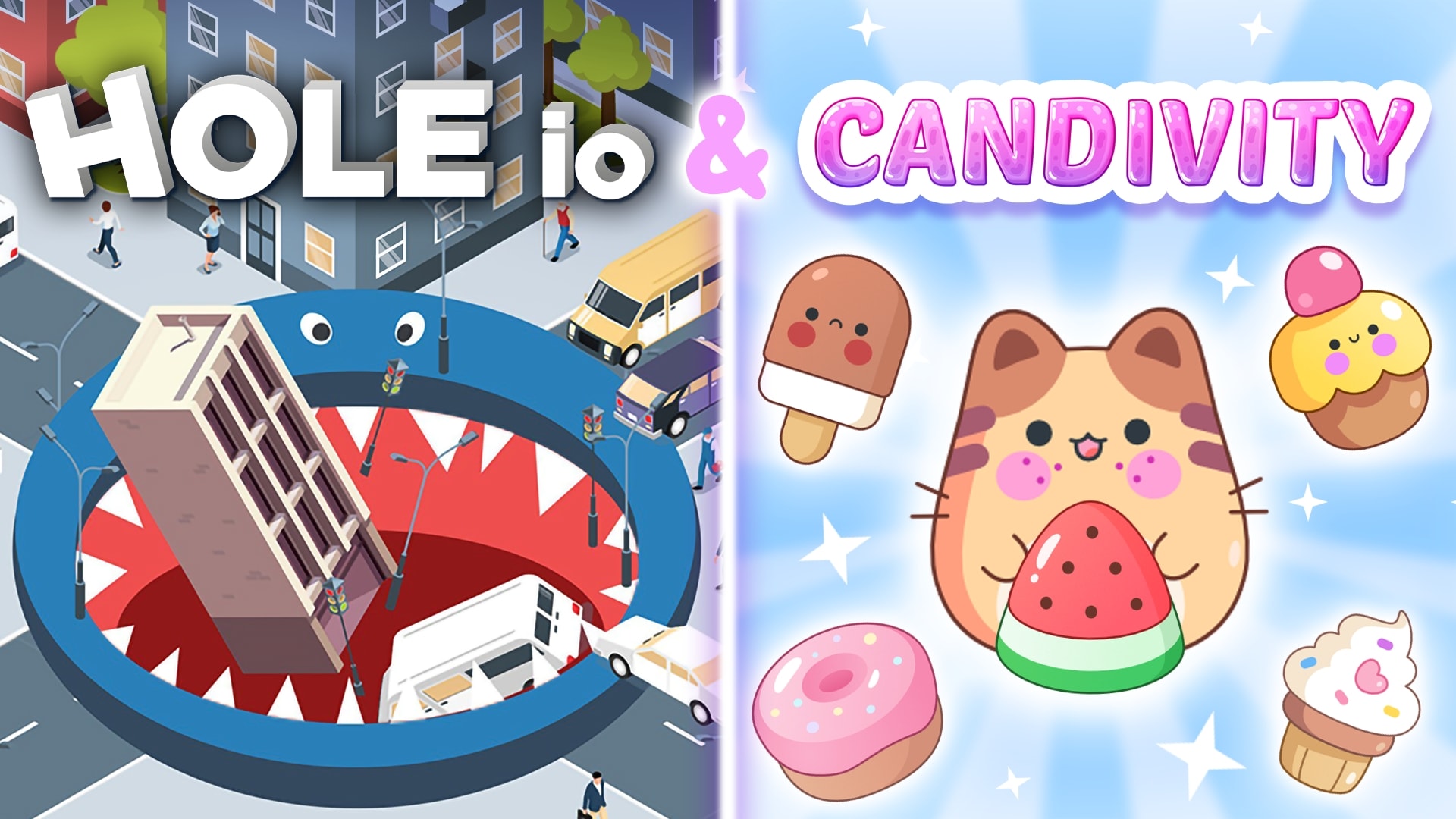 Hole io & Candivity para Nintendo Switch - Sitio Oficial de Nintendo para Chile