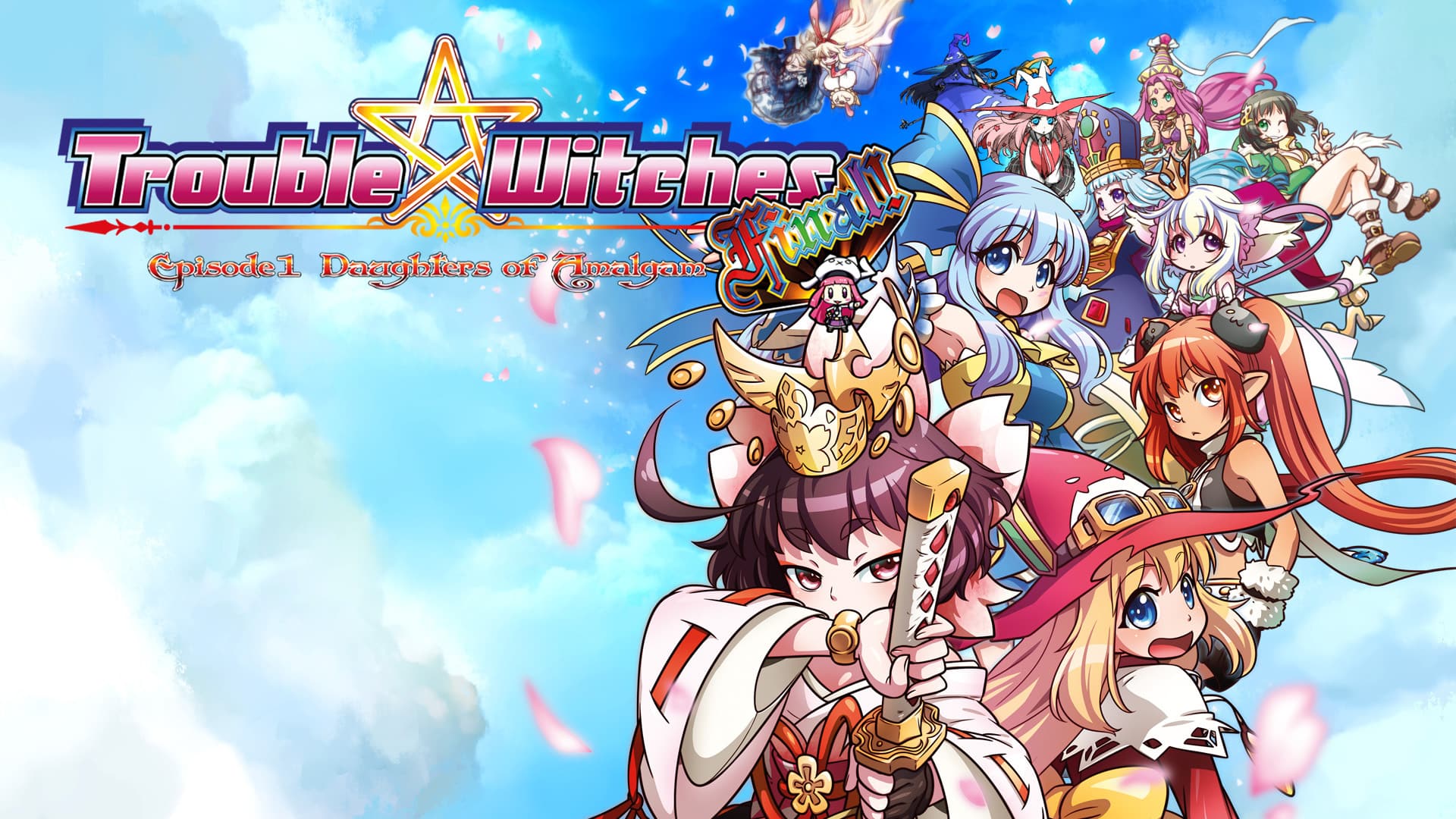 Trouble Witches FINAL! Episode 01 Daughters of Amalgam for Nintendo ...