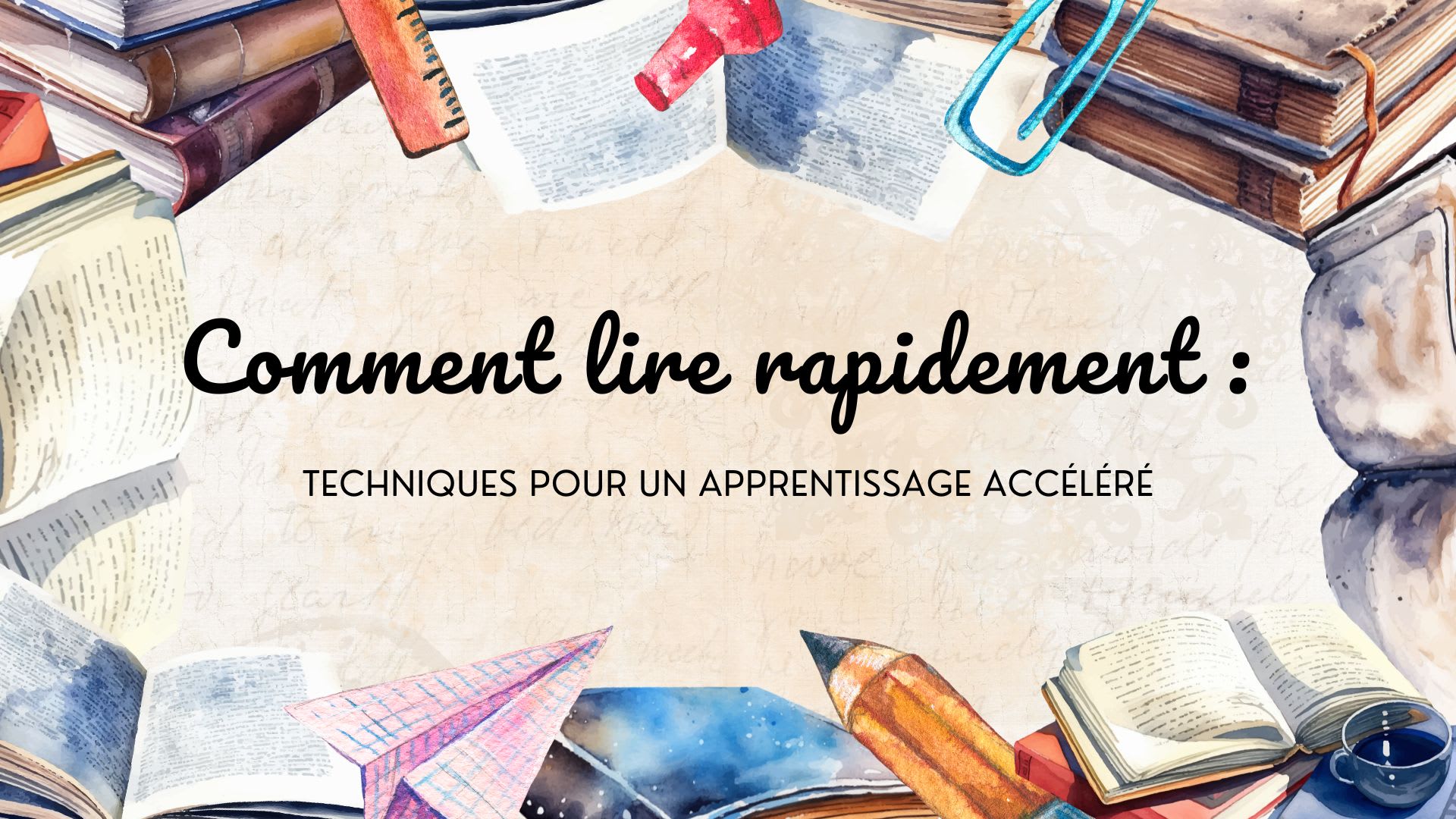 Comment Lire Rapidement : Techniques pour un Apprentissage Accéléré ...
