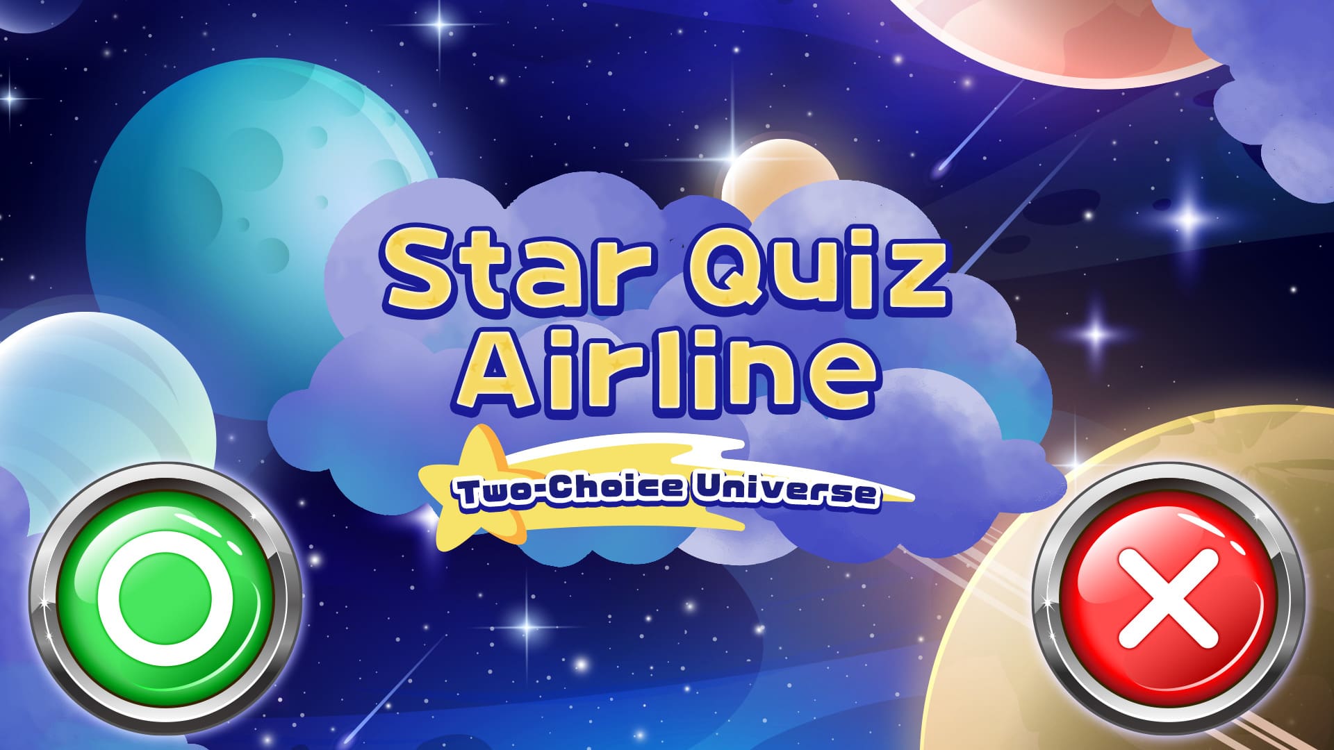 Star Quiz Airline Two-Choice Universe for Nintendo Switch - Nintendo ...