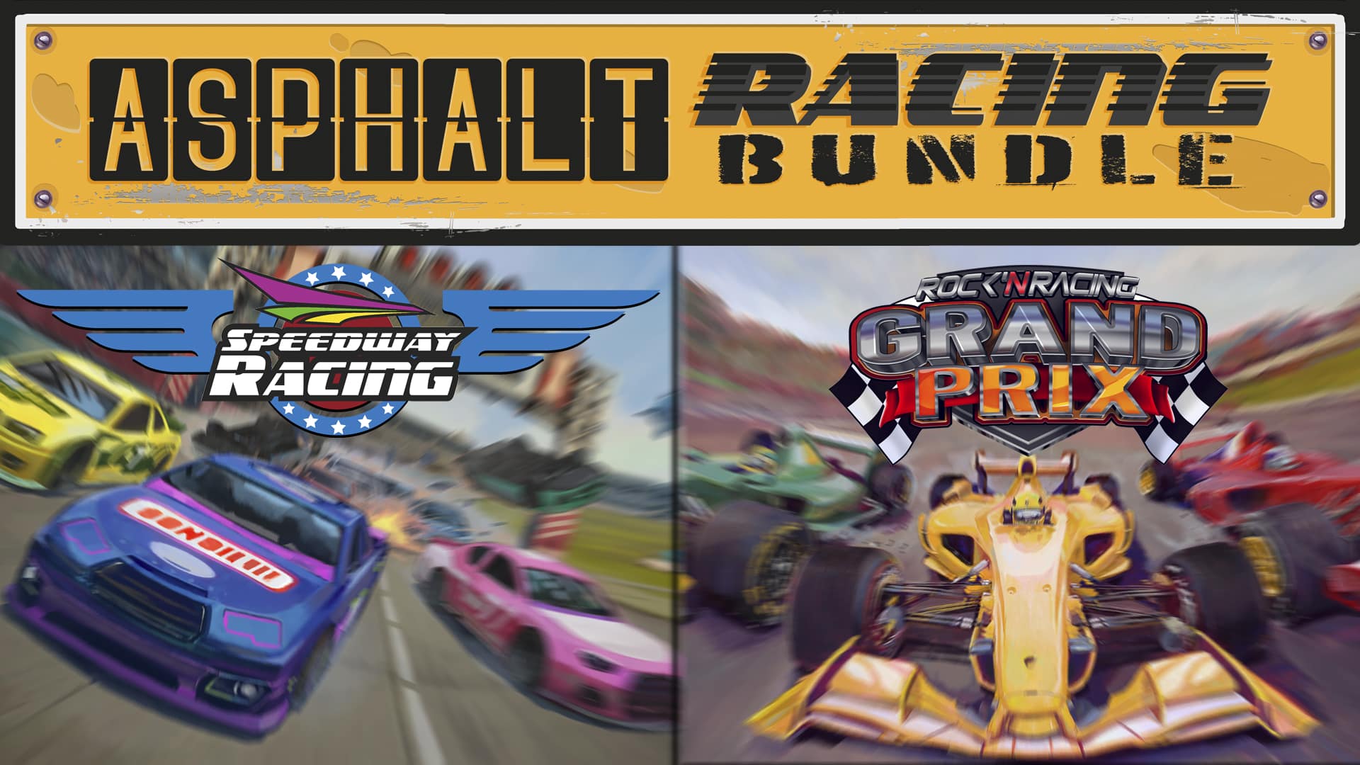 Asphalt Racing Bundle Speedway & Grand Prix for Nintendo Switch ...