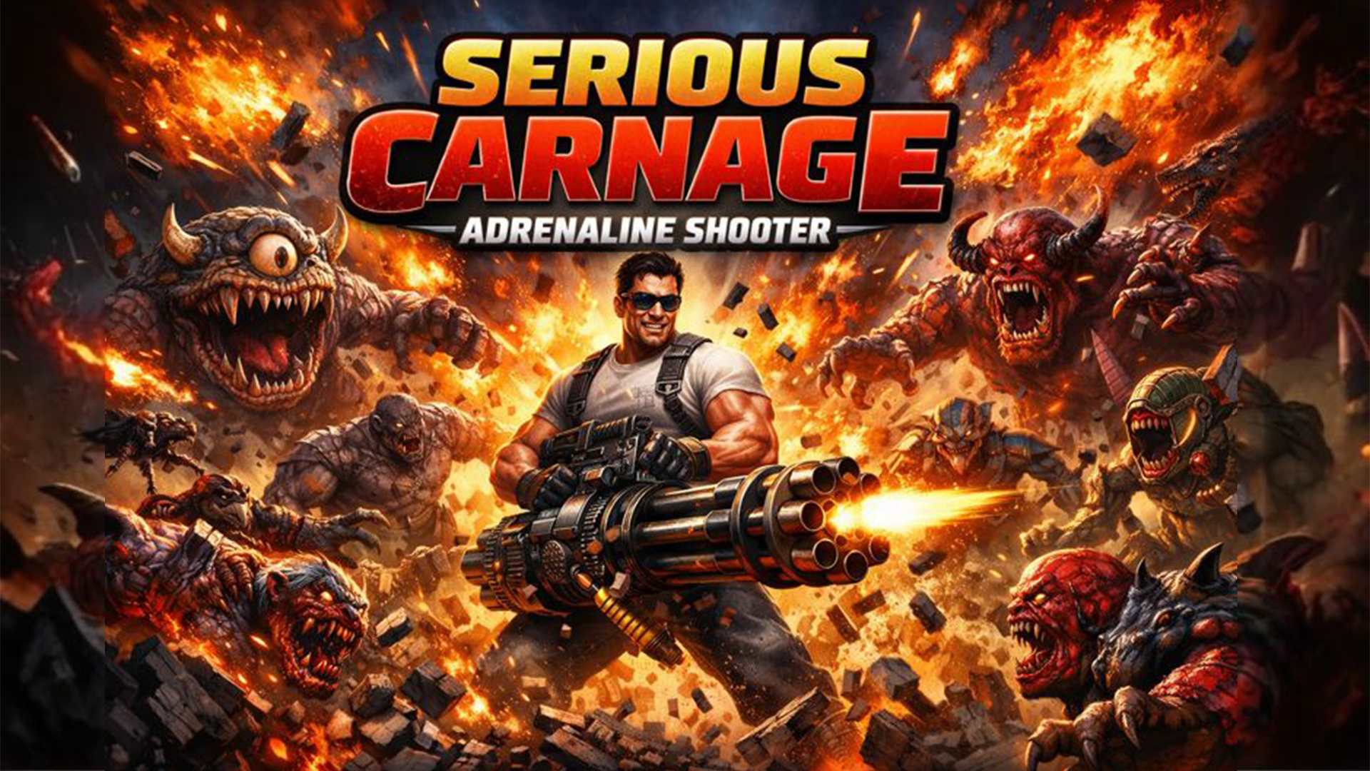 Serious Carnage - Adrenaline Shooter for Nintendo Switch - Nintendo ...