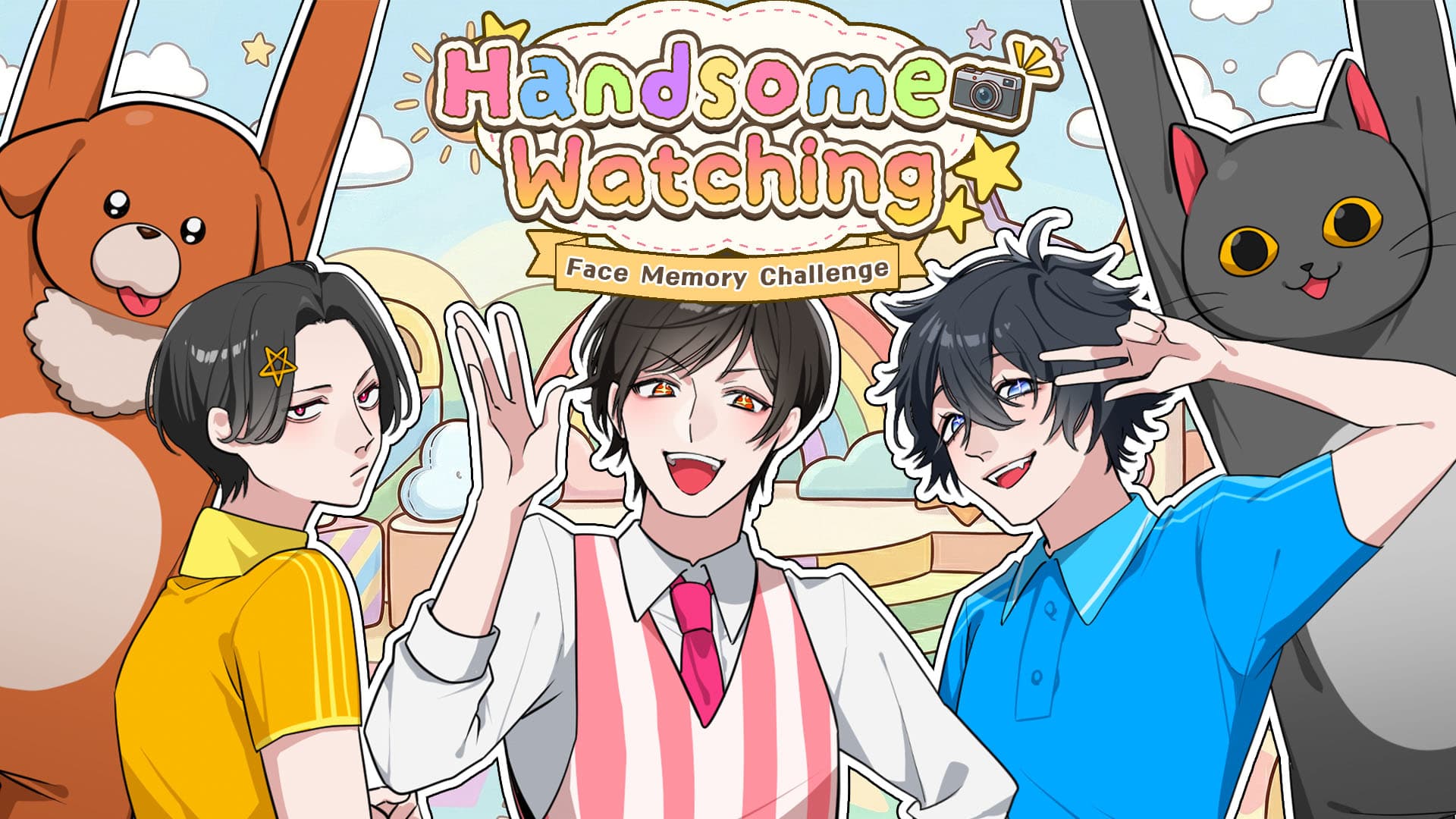 Handsome Watching Face Memory Challenge for Nintendo Switch - Nintendo ...